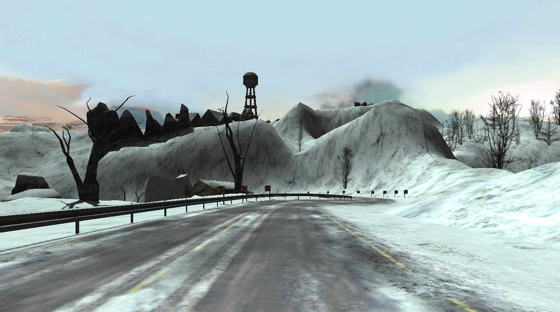 Winter Landscape 3D Model - TurboSquid 1626587