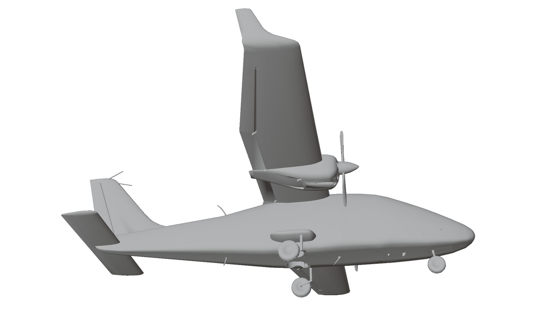3D Tecnam P2006T Model - TurboSquid 2327420