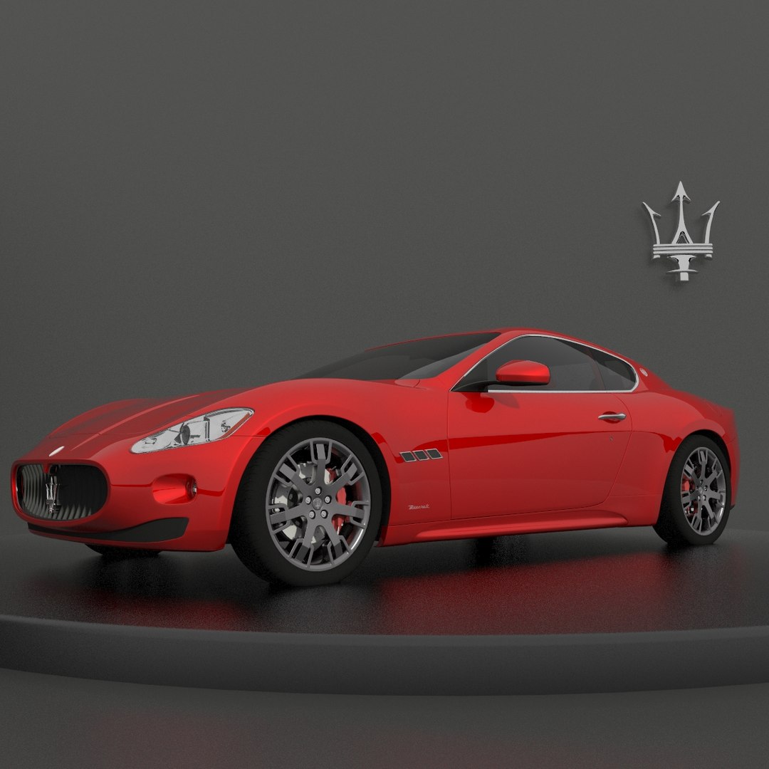 3d Model Maserati Granturismo