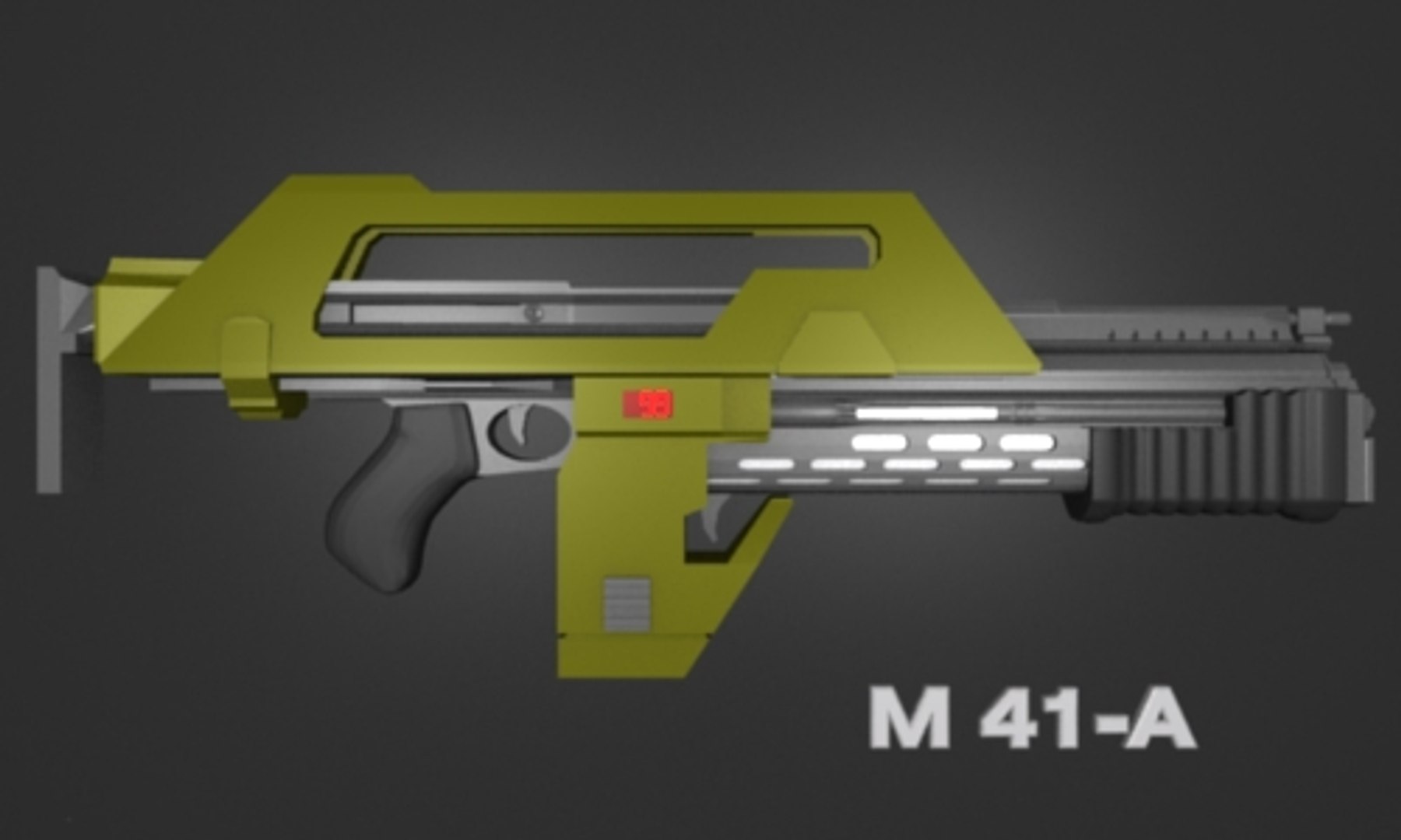 Free Aliens M41-a 3d Model