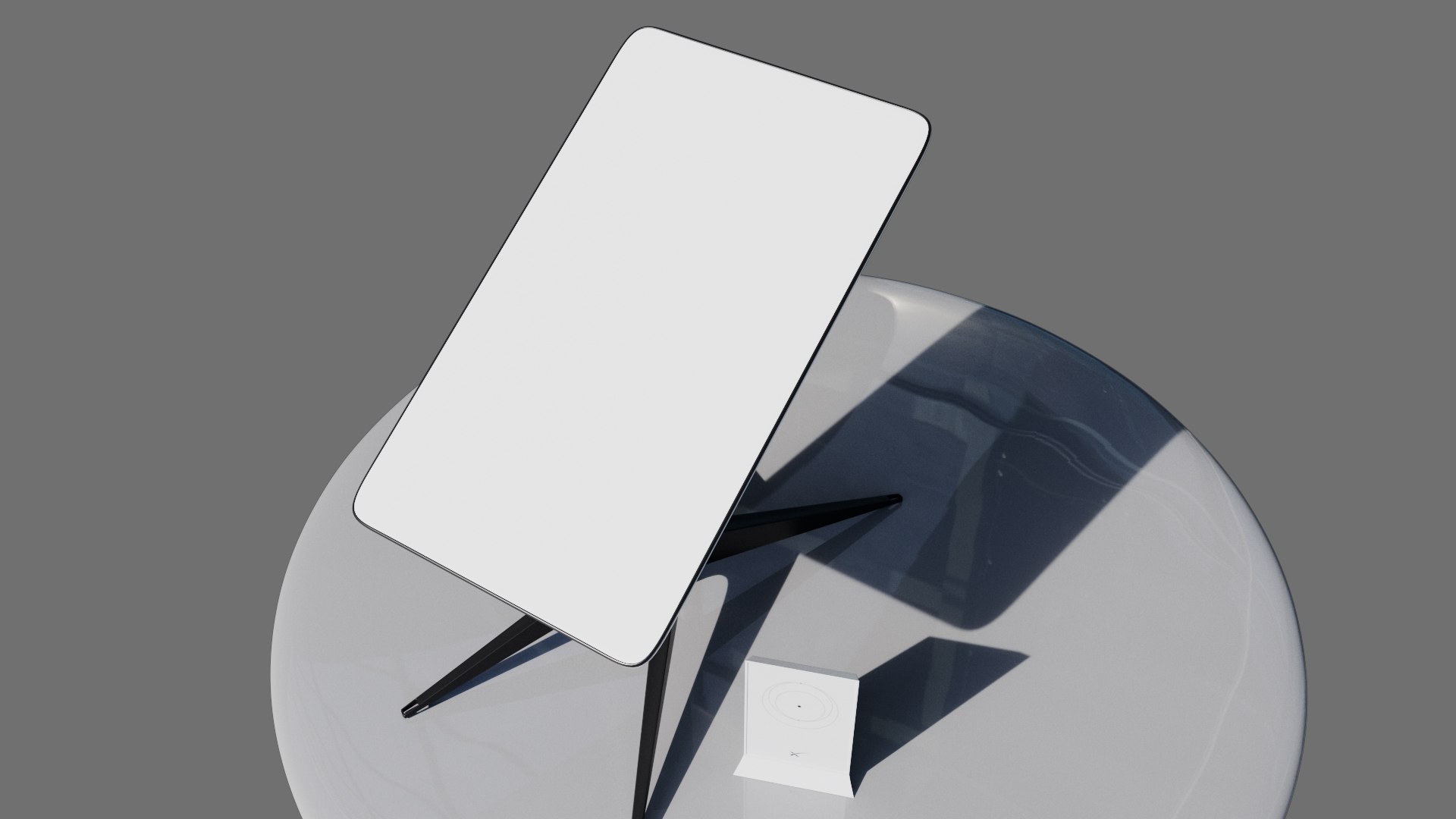 Starlink Dish And Router Low-poly 3D Model Model - TurboSquid 2254919