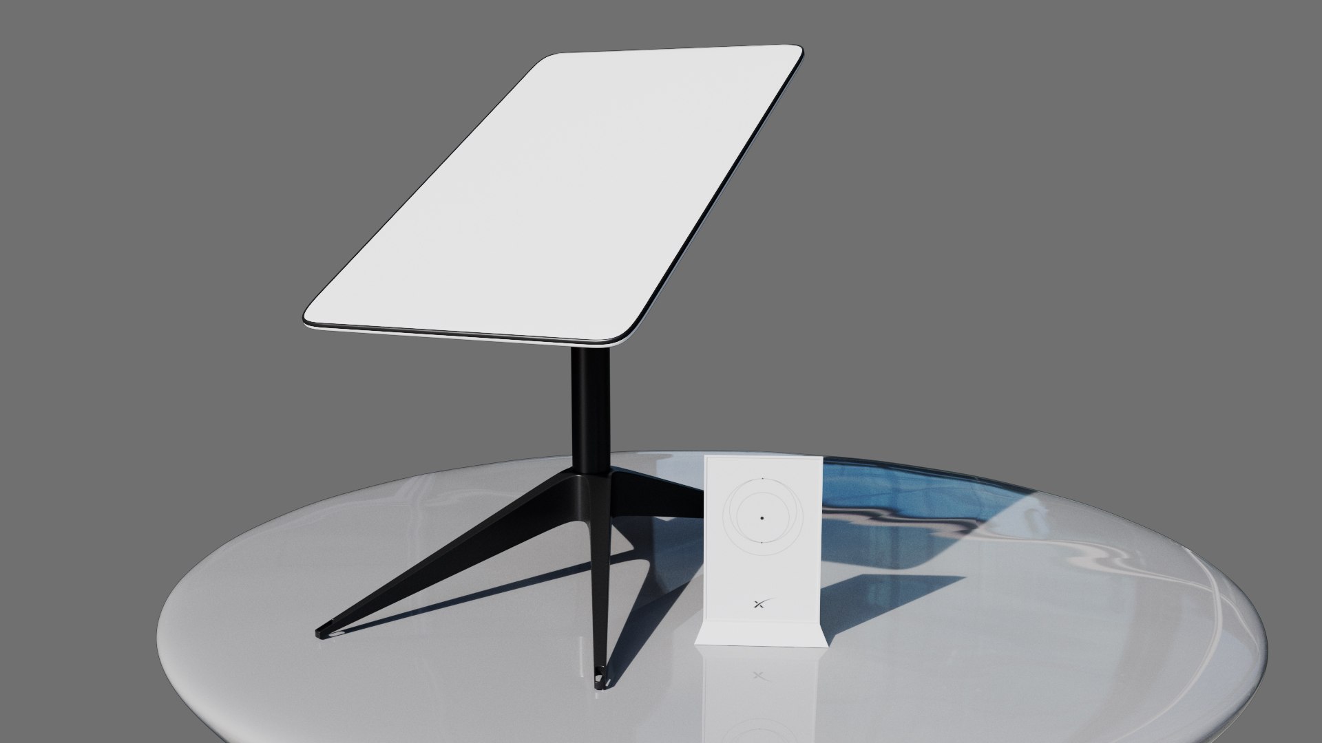 Starlink Dish And Router Low-poly 3D Model Model - TurboSquid 2254919