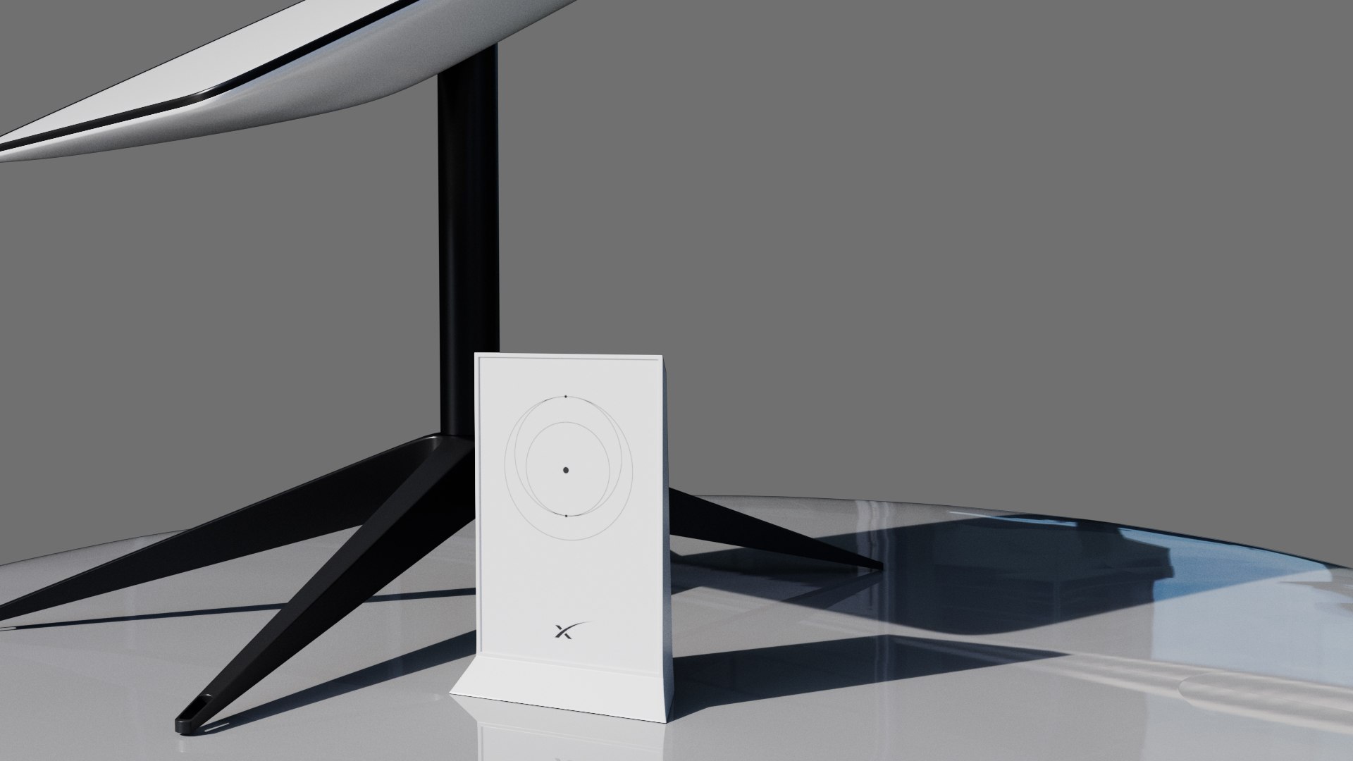 Starlink Dish And Router Low-poly 3D Model Model - TurboSquid 2254919