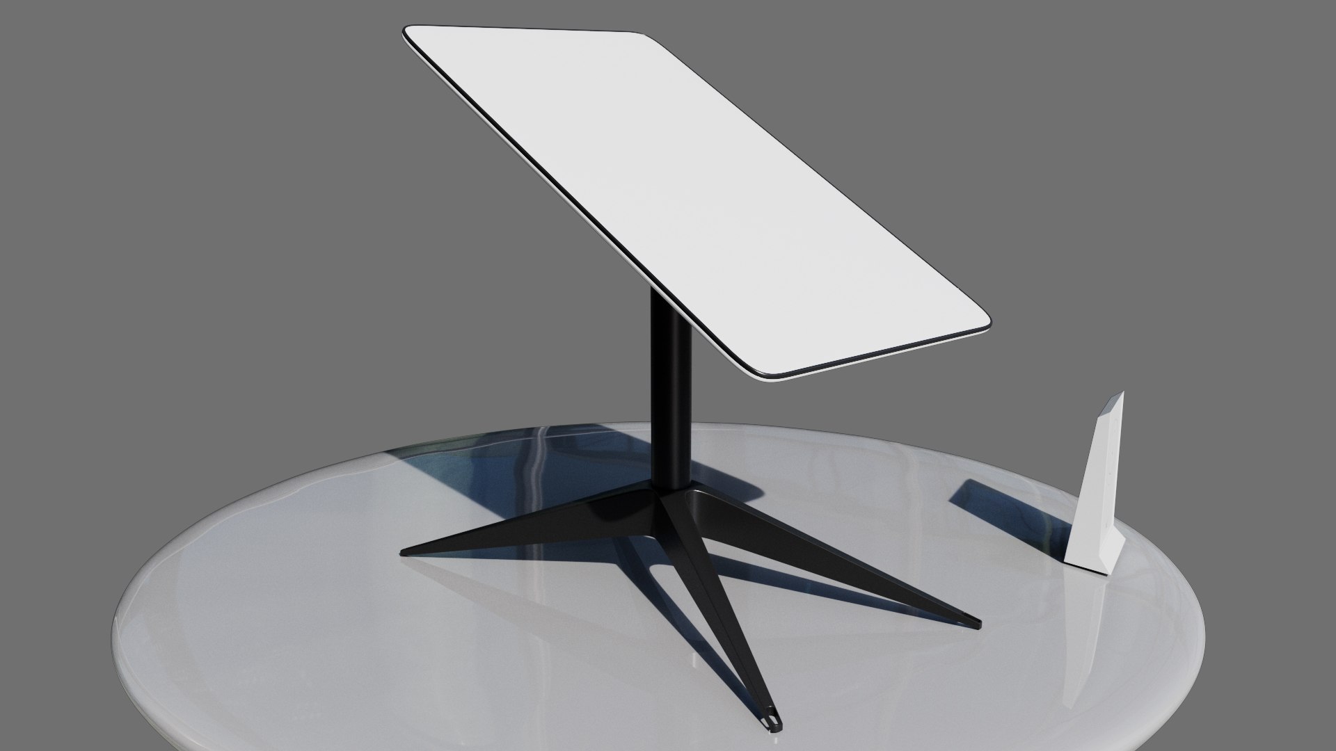 Starlink Dish And Router Low-poly 3D Model Model - TurboSquid 2254919