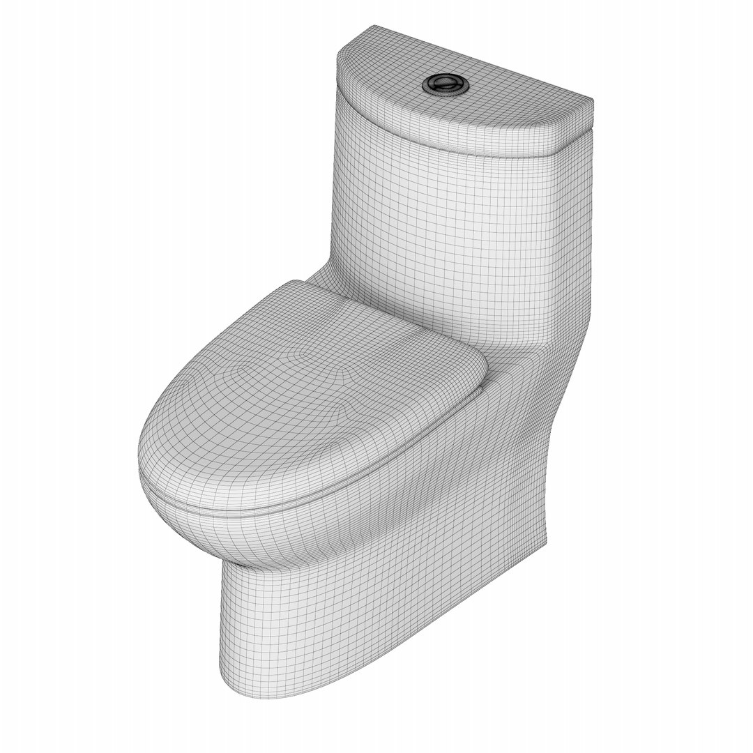 3D Piece Ewc Toilet - TurboSquid 1690982
