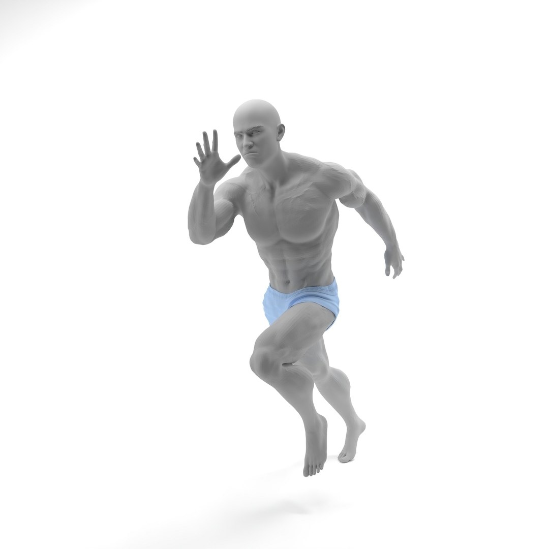 3D RUNNING MAN Model - TurboSquid 2108310