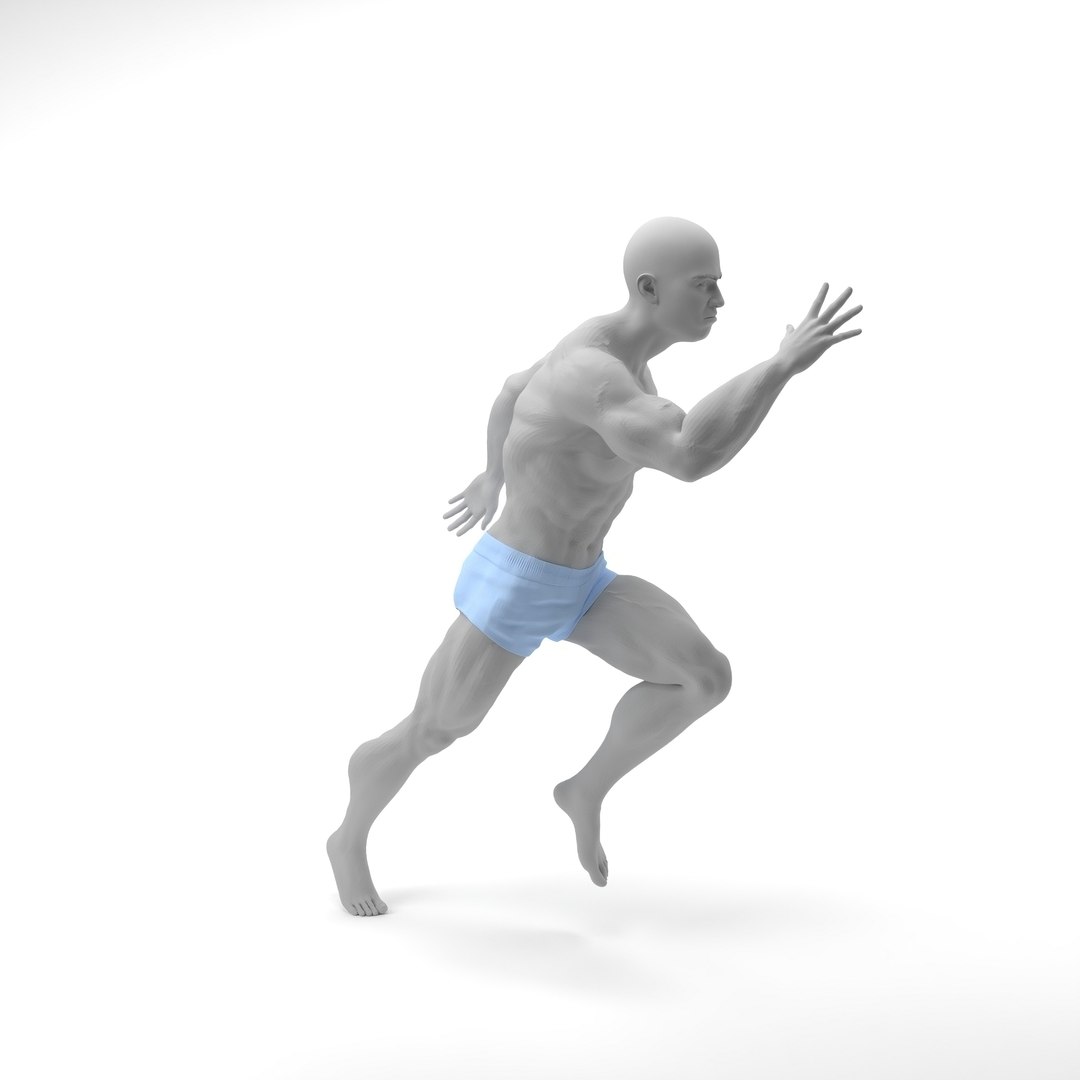 3D RUNNING MAN Model - TurboSquid 2108310