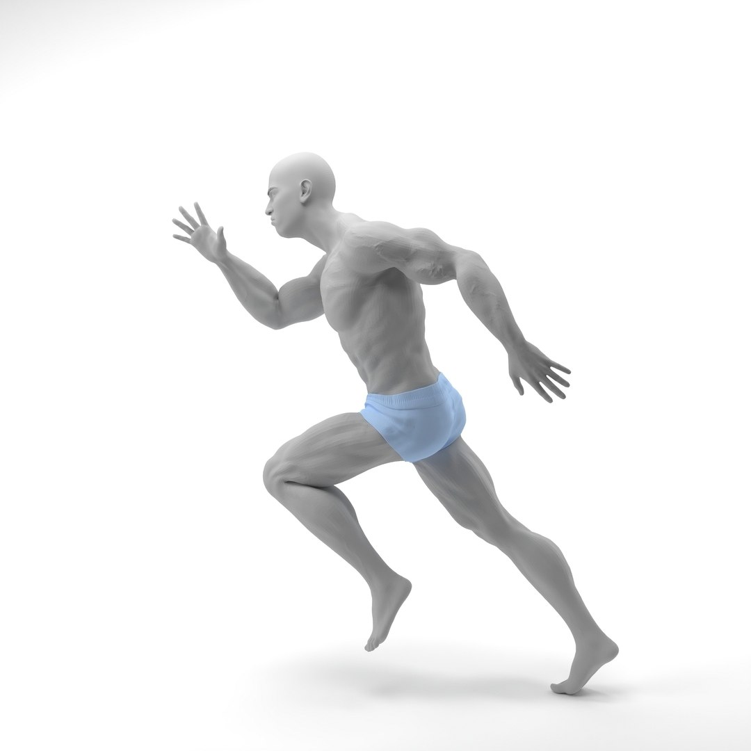3D RUNNING MAN Model - TurboSquid 2108310