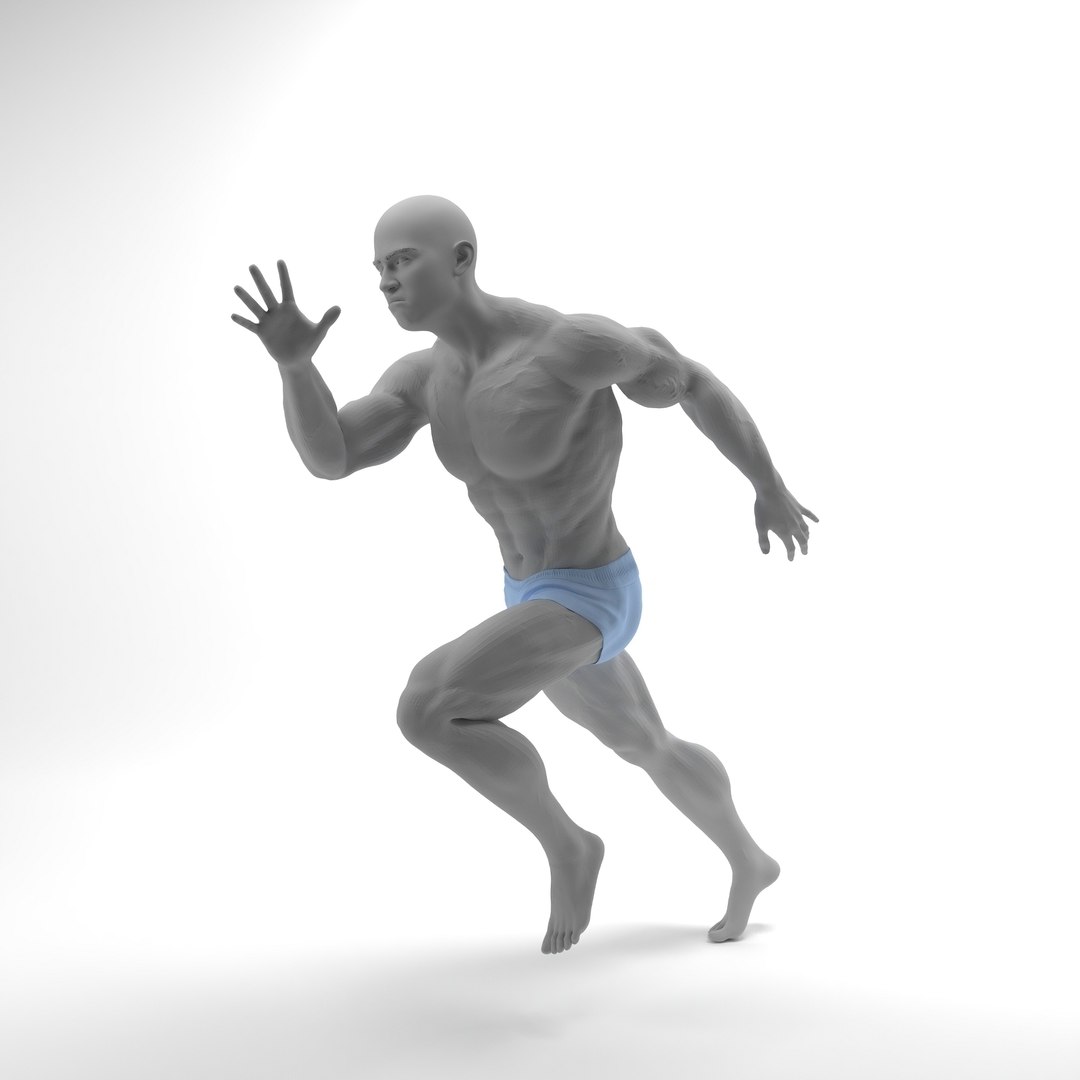 3D RUNNING MAN Model - TurboSquid 2108310