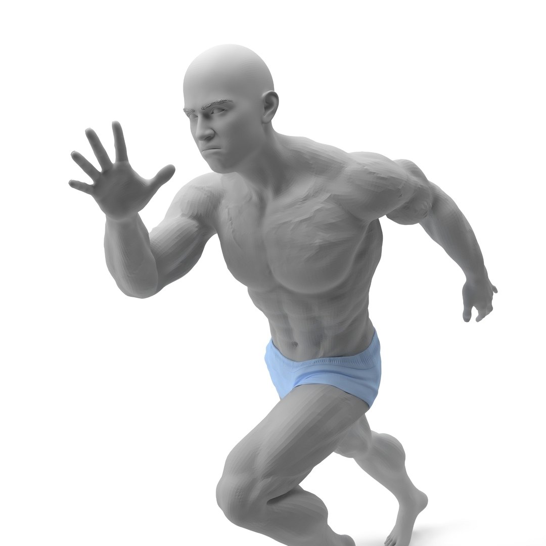 3D RUNNING MAN Model - TurboSquid 2108310
