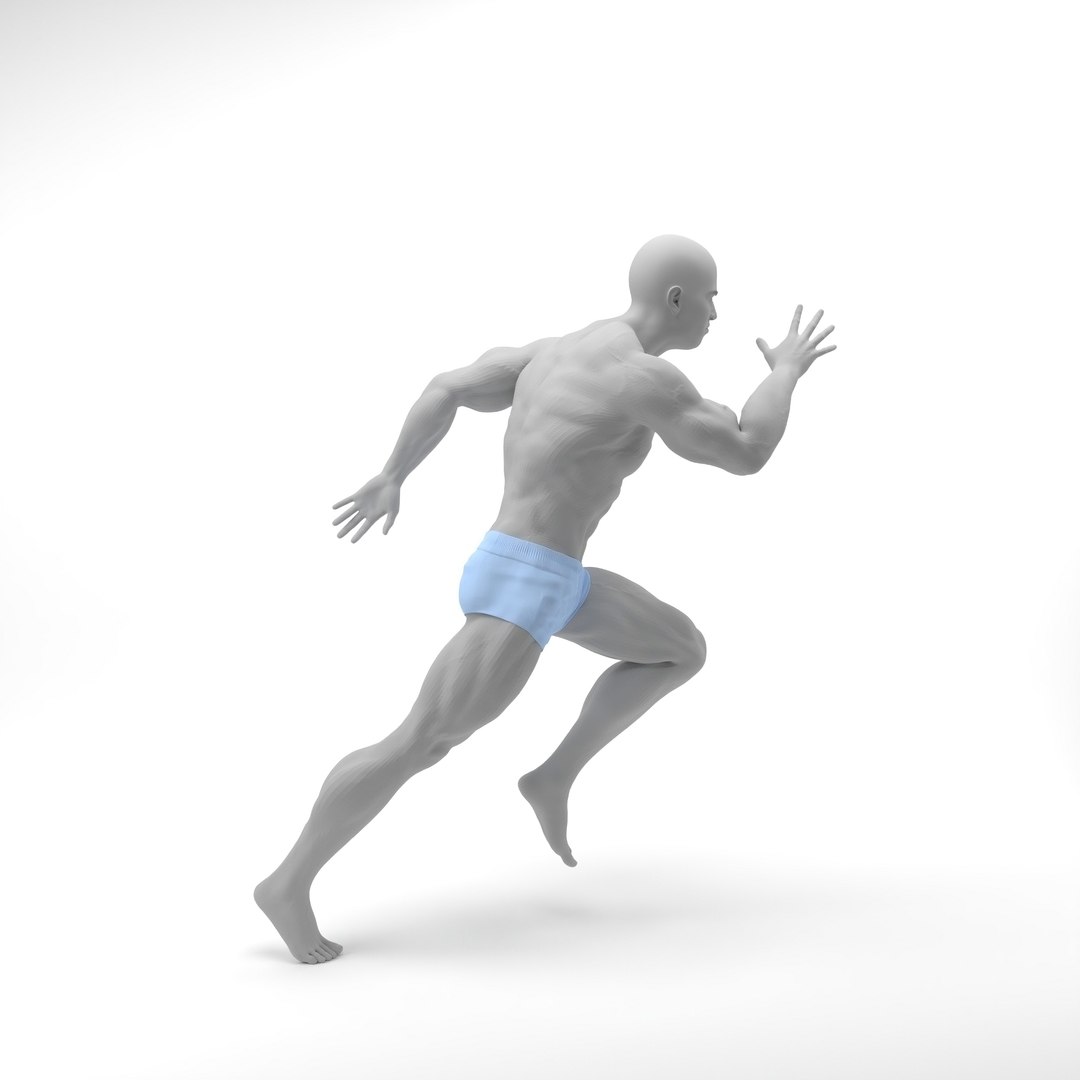 3D RUNNING MAN Model - TurboSquid 2108310