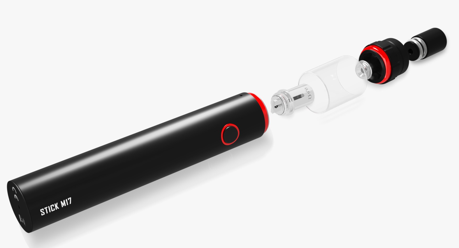3D Vape M17 - TurboSquid 1314793