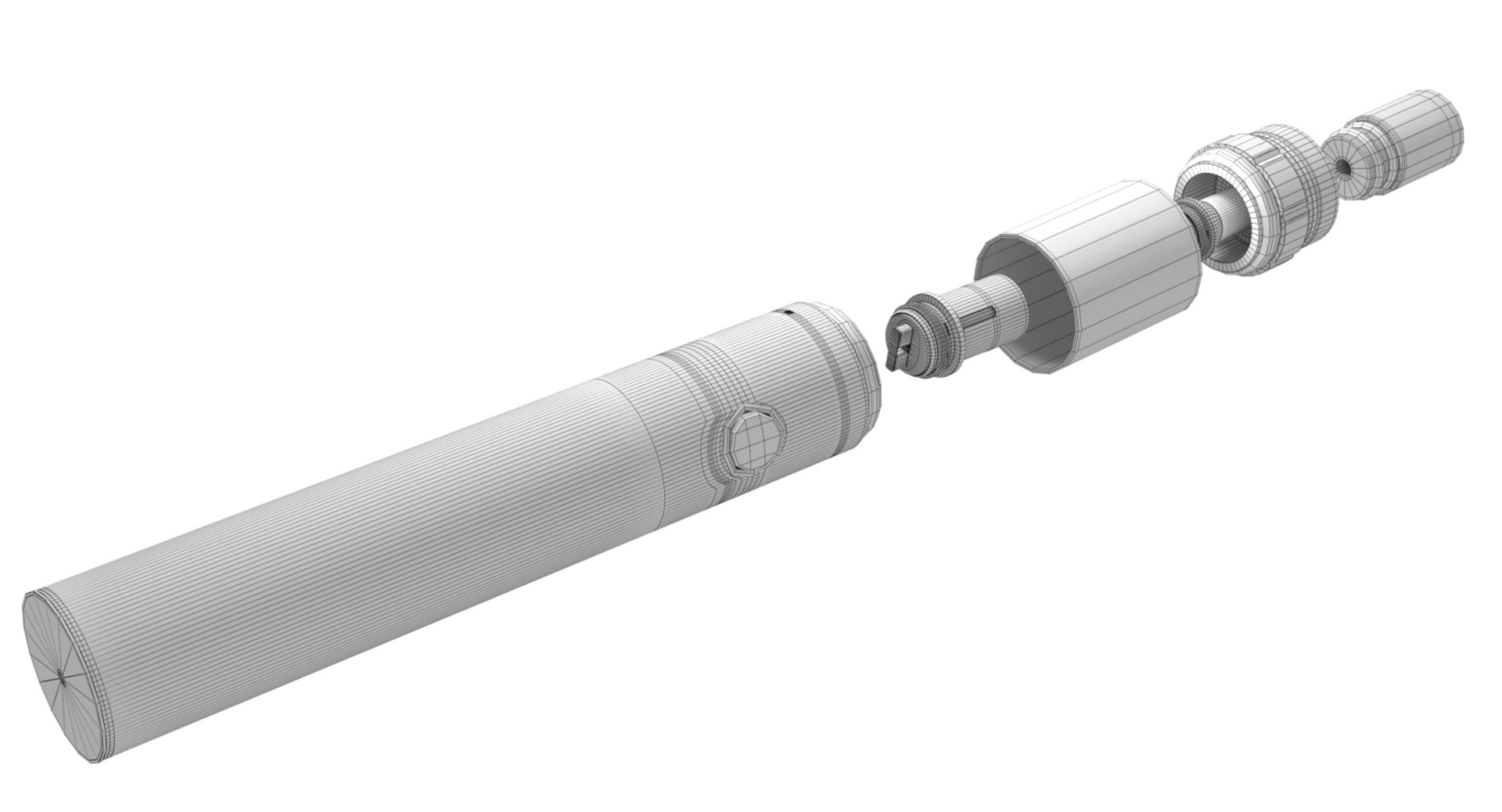 3D Vape M17 - TurboSquid 1314793