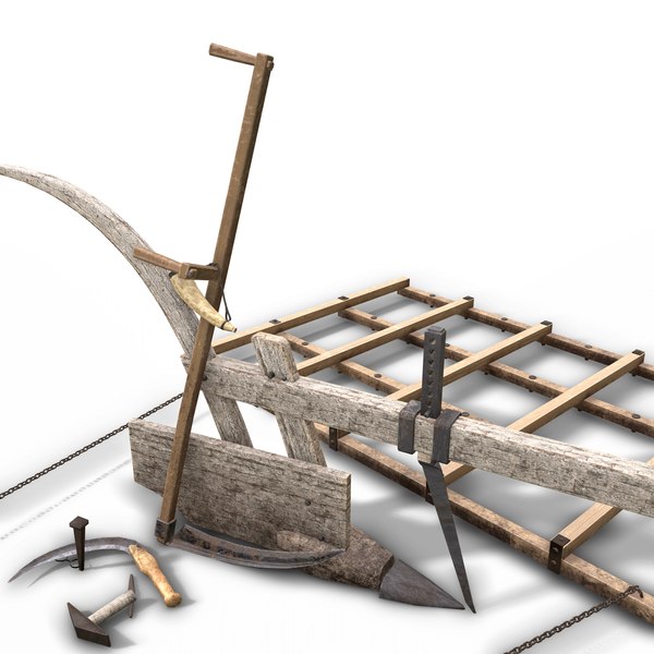 3D model medieval--scythe - TurboSquid 1156126