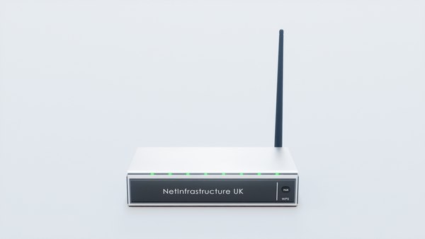 Wifi wireless router 3D model - TurboSquid 1682399