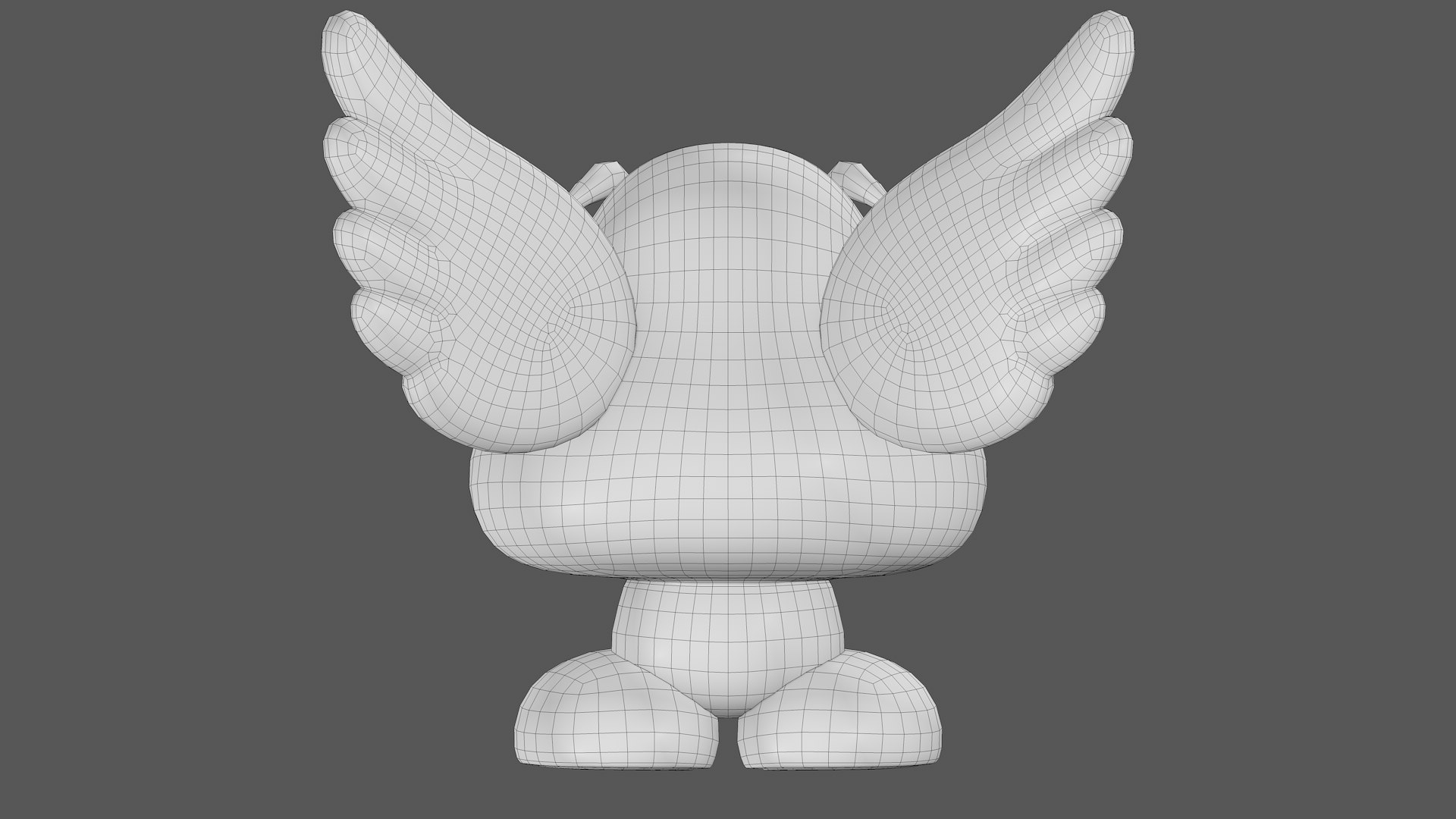 Super Mario Bros Goomba Wings 3D Model - TurboSquid 2066265