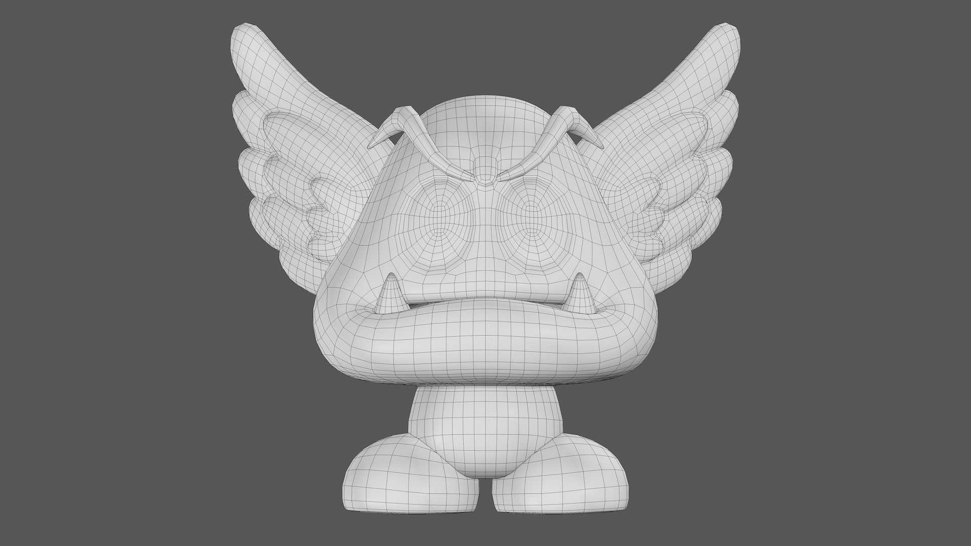 Super Mario Bros Goomba Wings 3D Model - TurboSquid 2066265