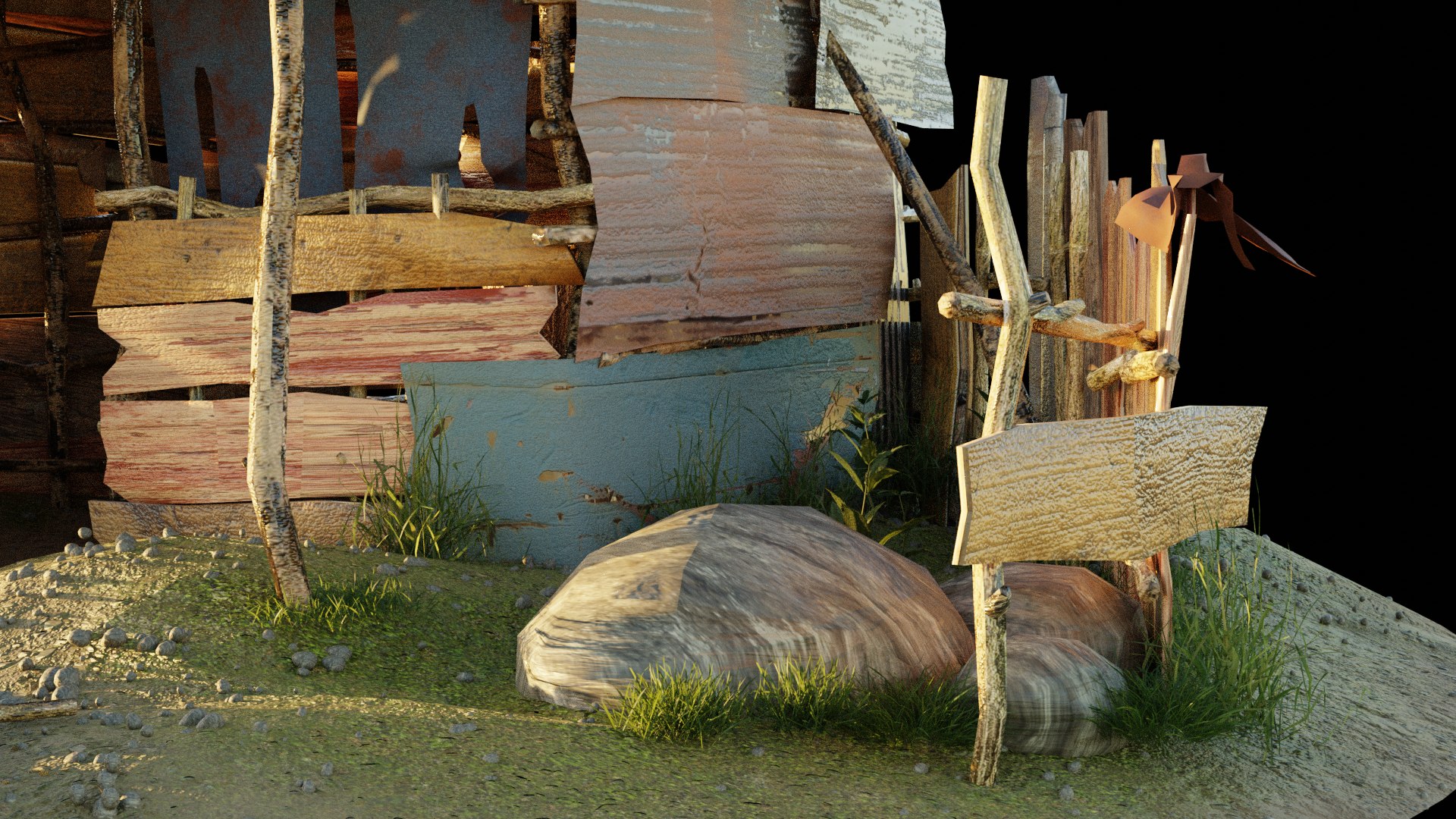 3D Model WOOD HOUSE - TurboSquid 2108391