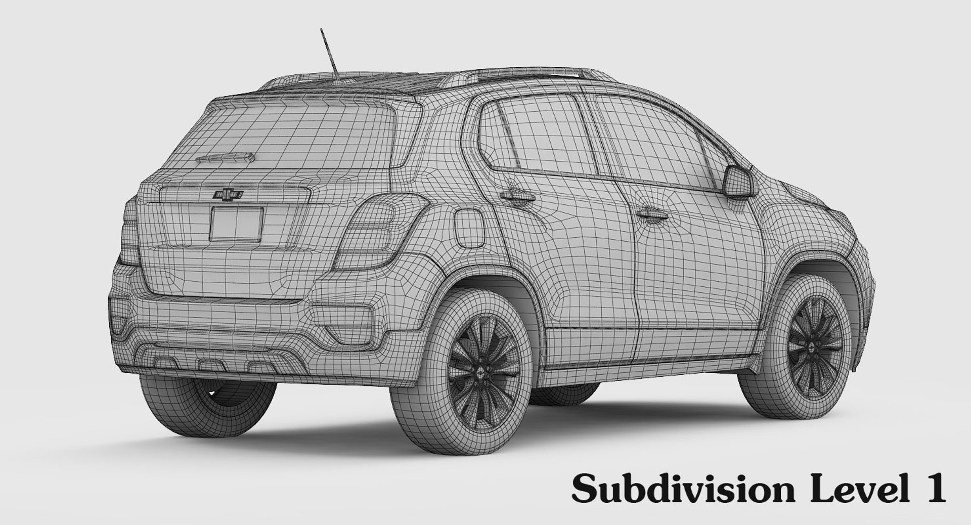 3ds Chevrolet Trax Suv
