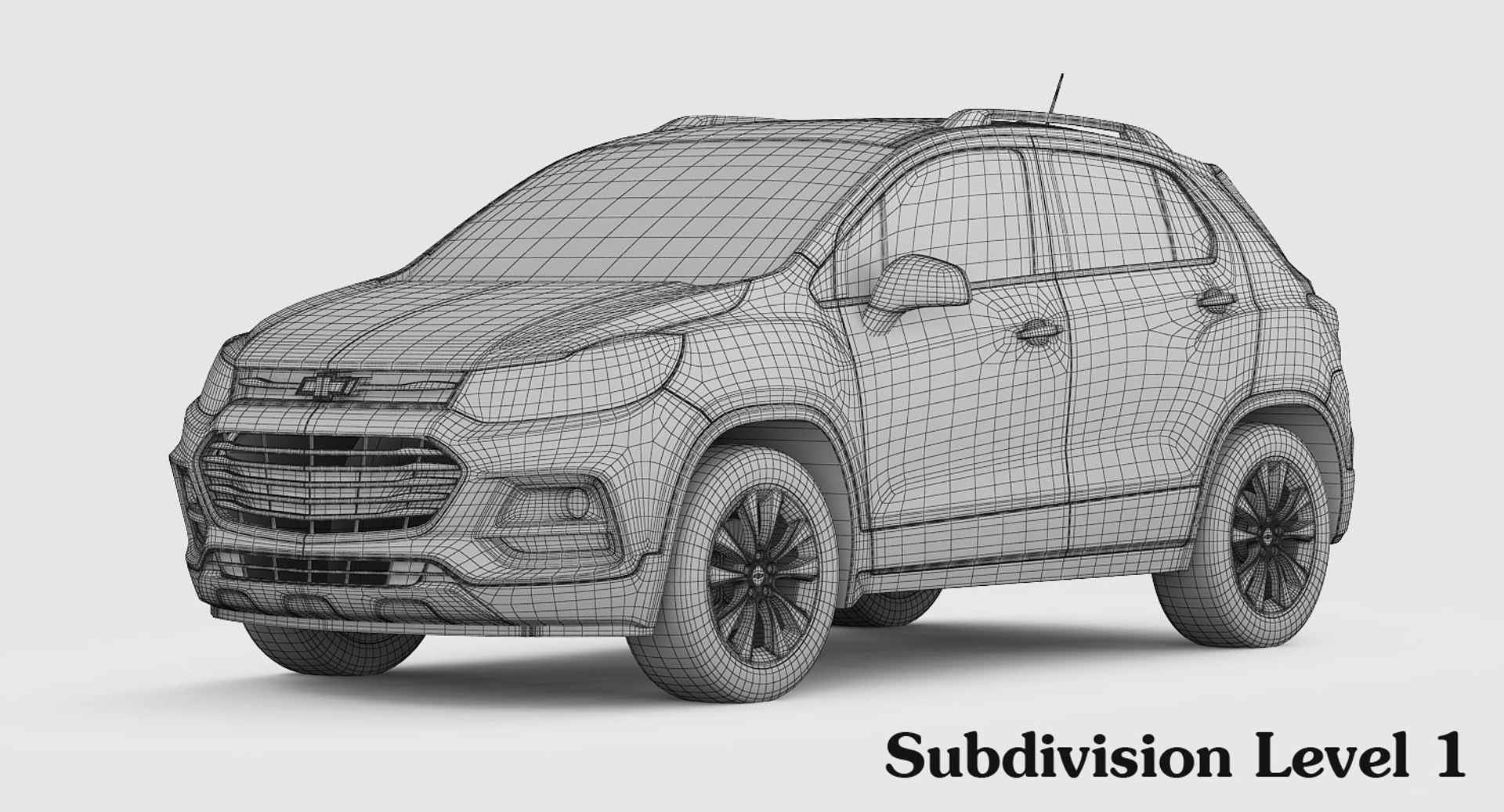 3ds Chevrolet Trax Suv