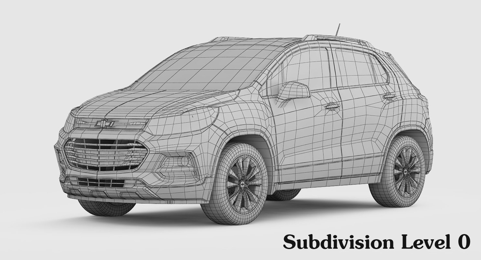 3ds Chevrolet Trax Suv