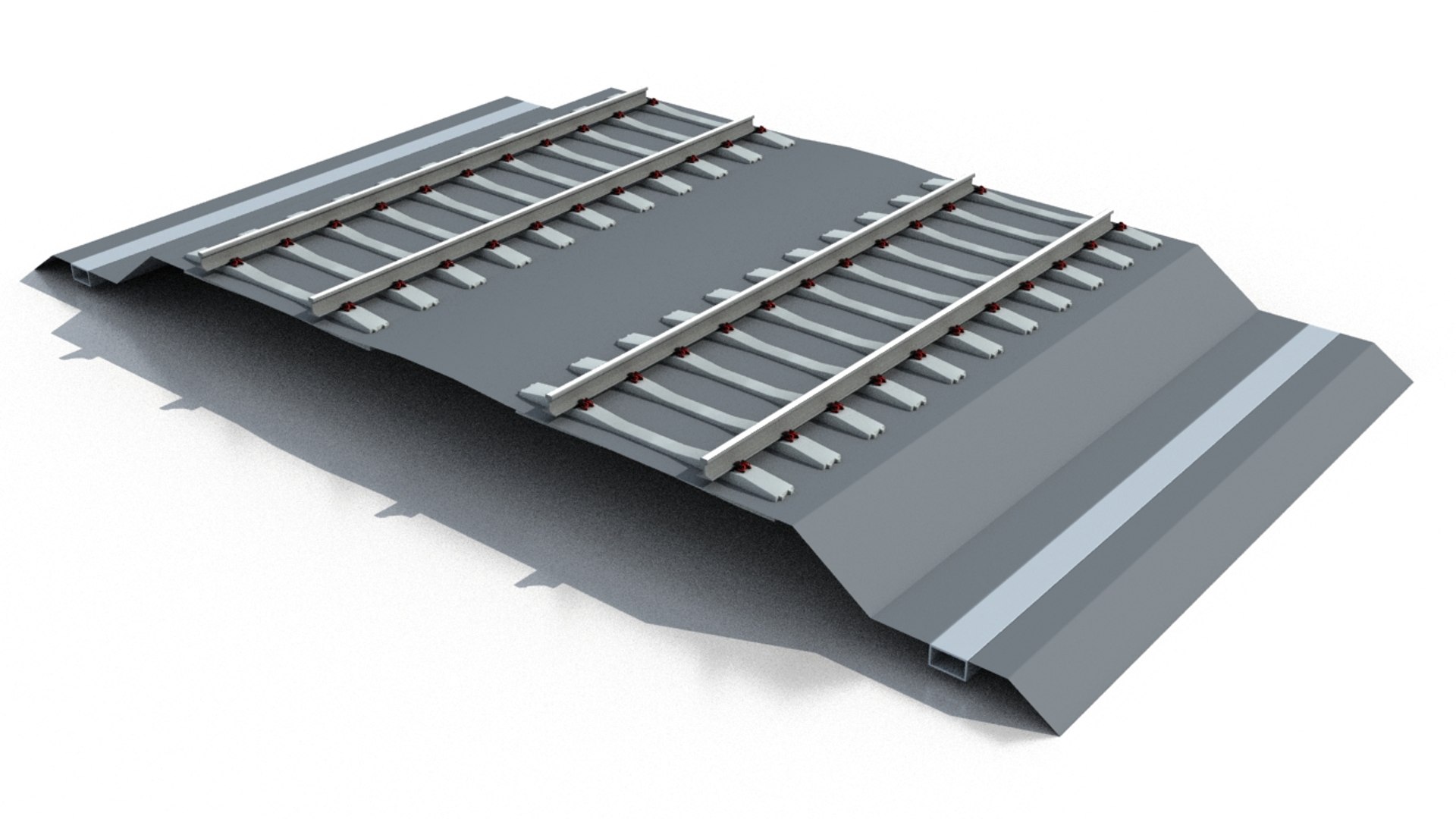 3ds Max Railway Track