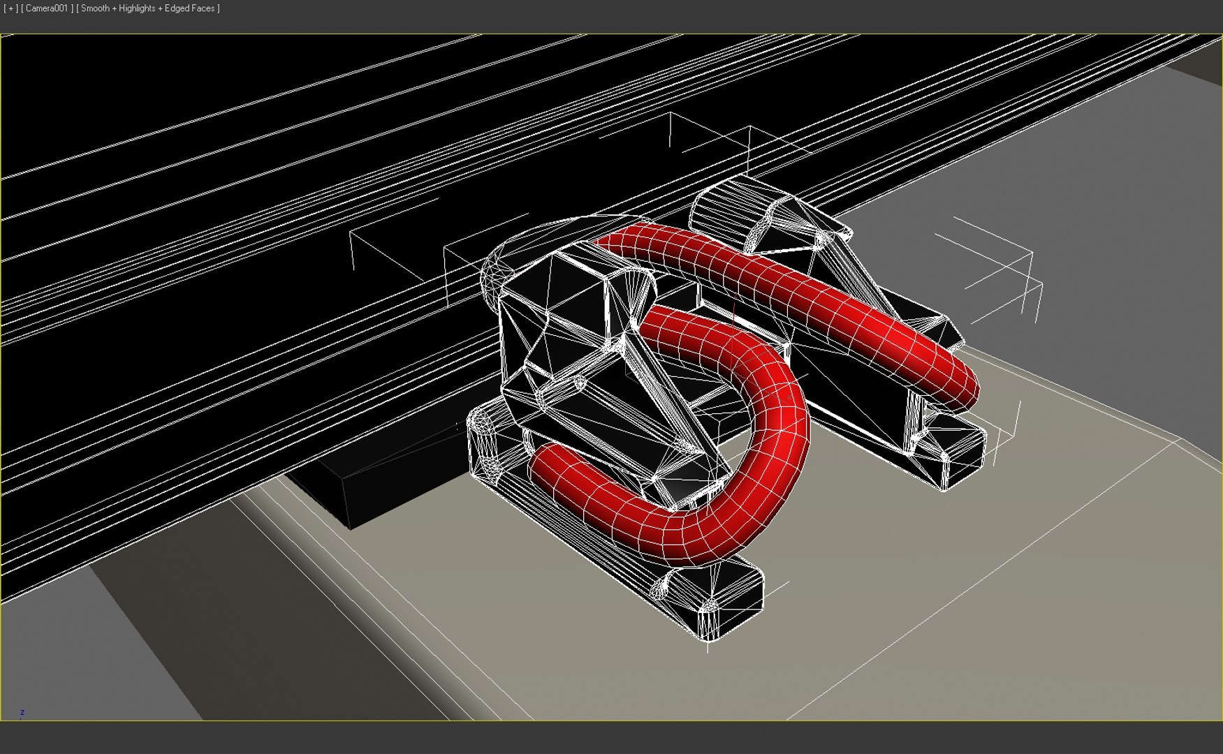 3ds Max Railway Track