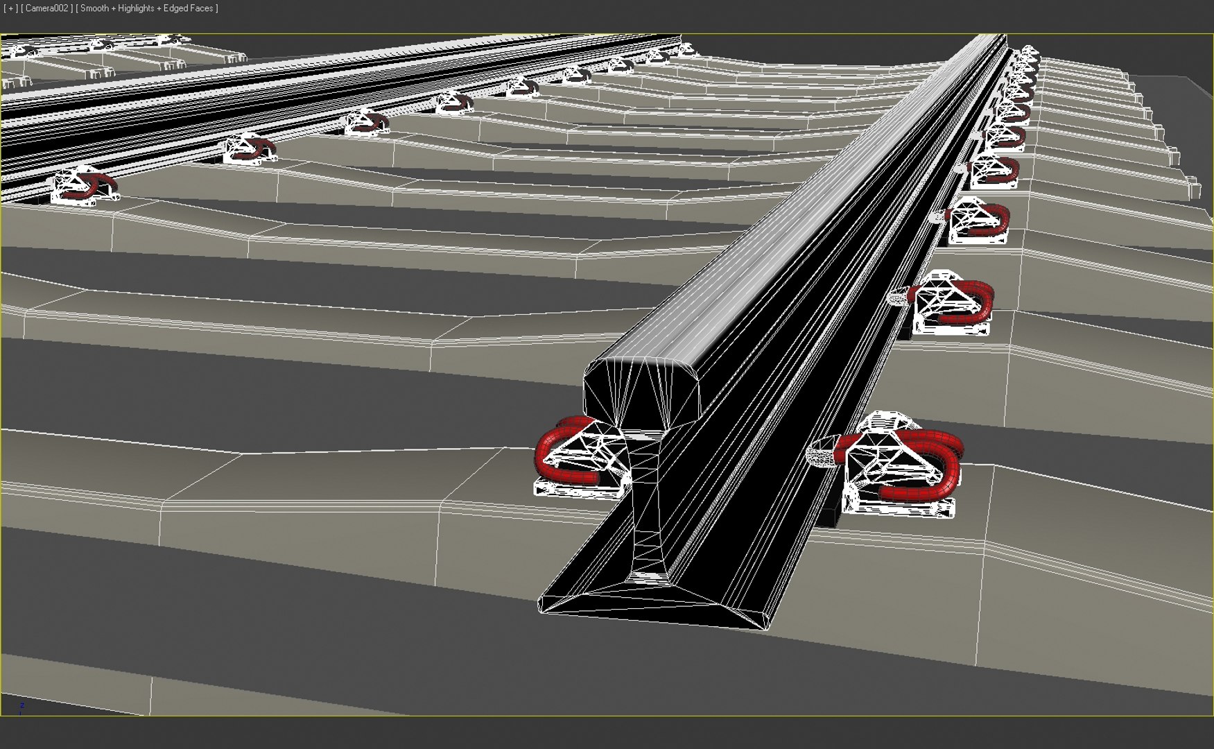 3ds Max Railway Track