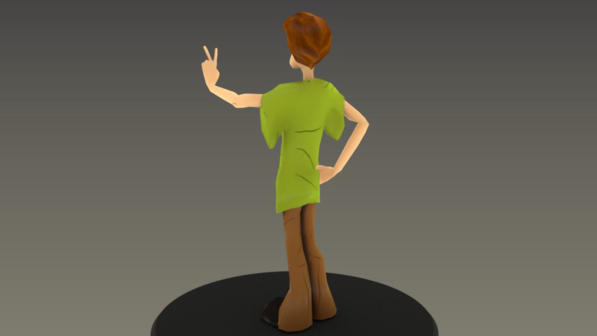 3d Shaggy Scooby Doo
