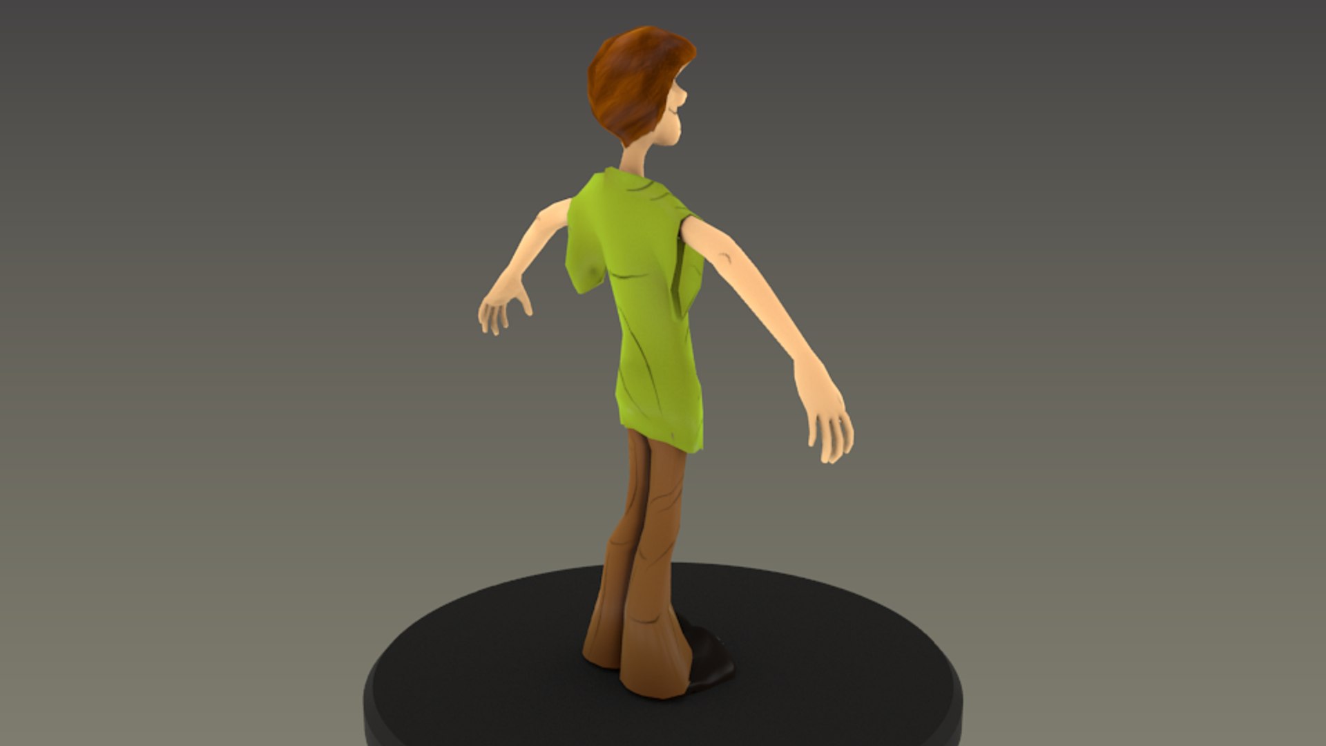 3d Shaggy Scooby Doo
