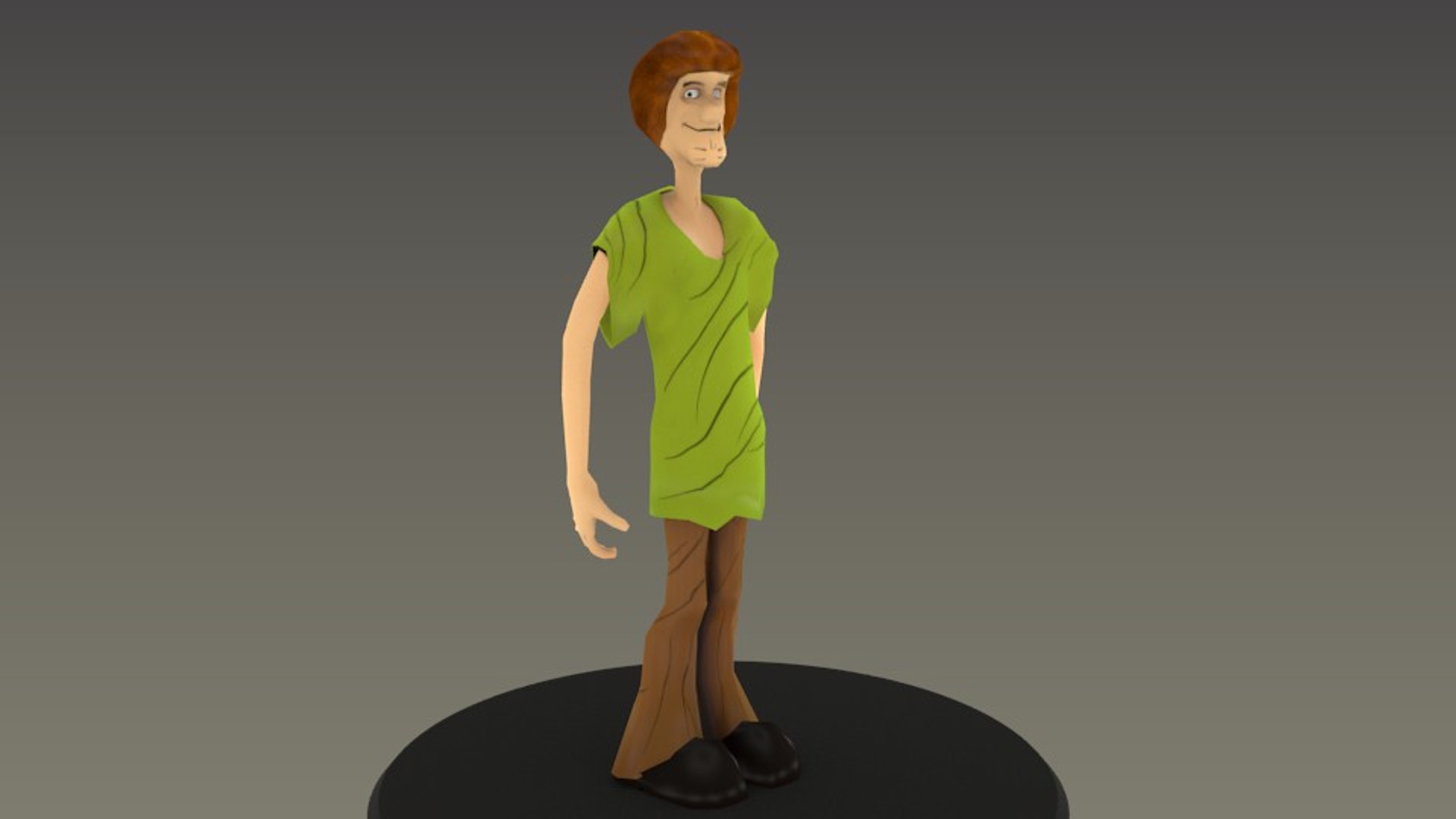 3d Shaggy Scooby Doo