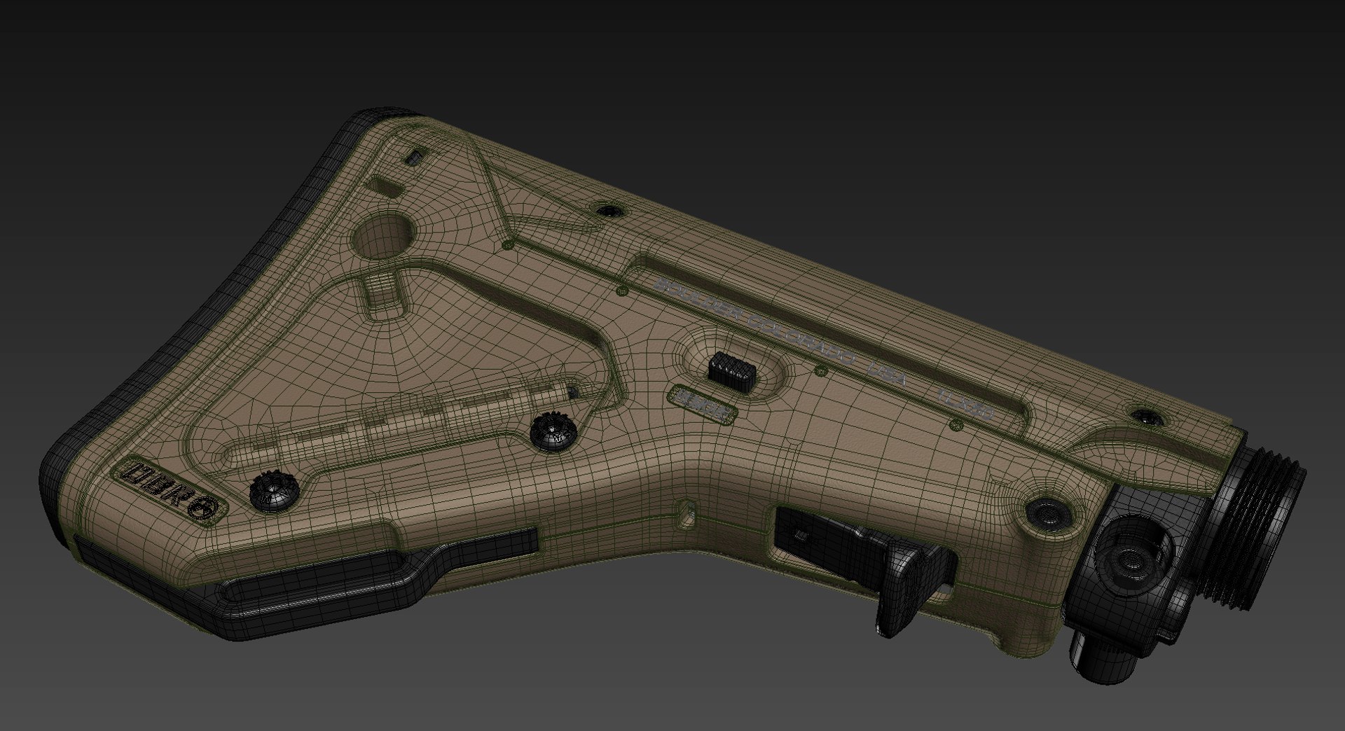 3D magpul ubr gen1 - TurboSquid 1252580