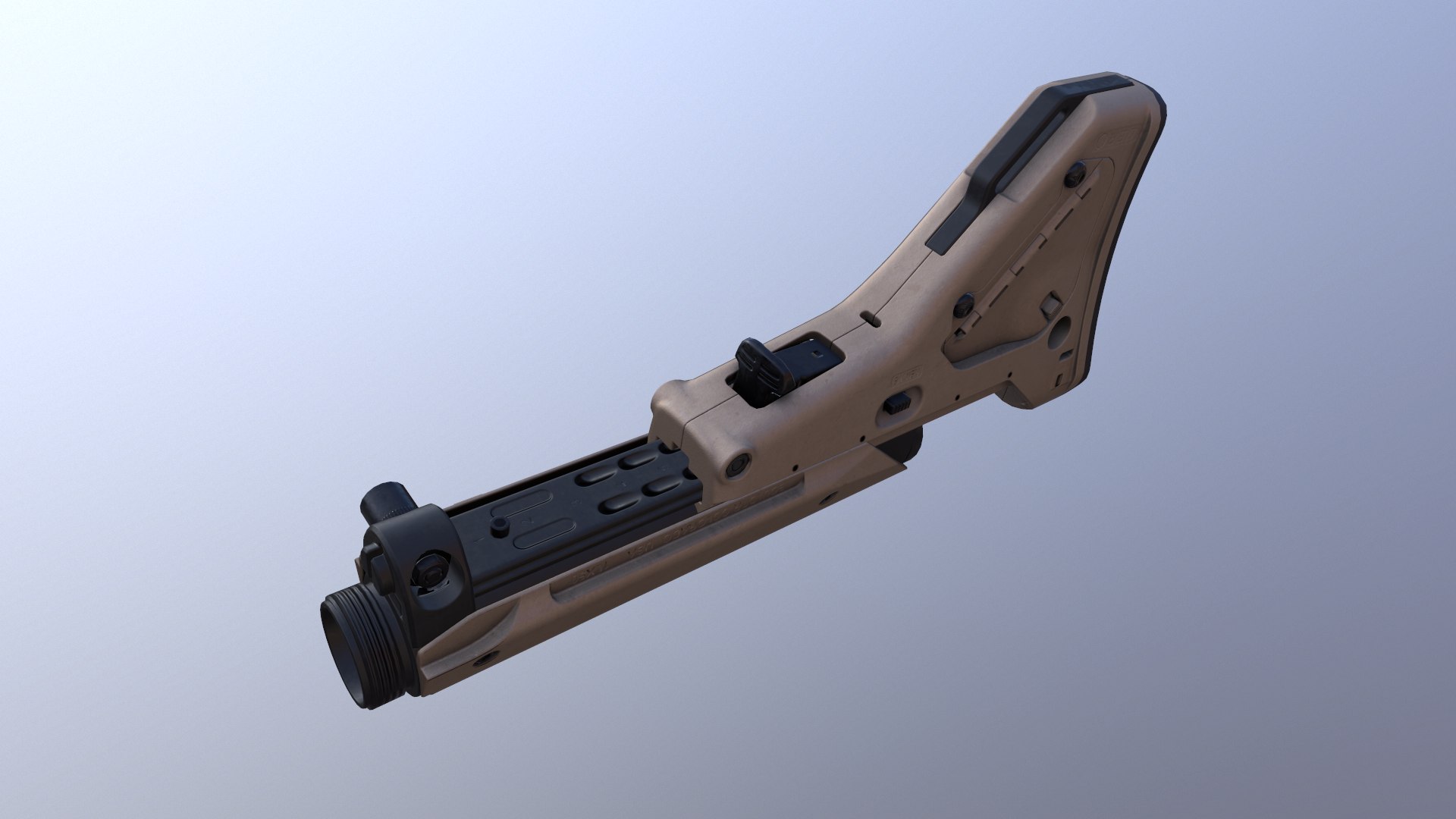 3D magpul ubr gen1 - TurboSquid 1252580