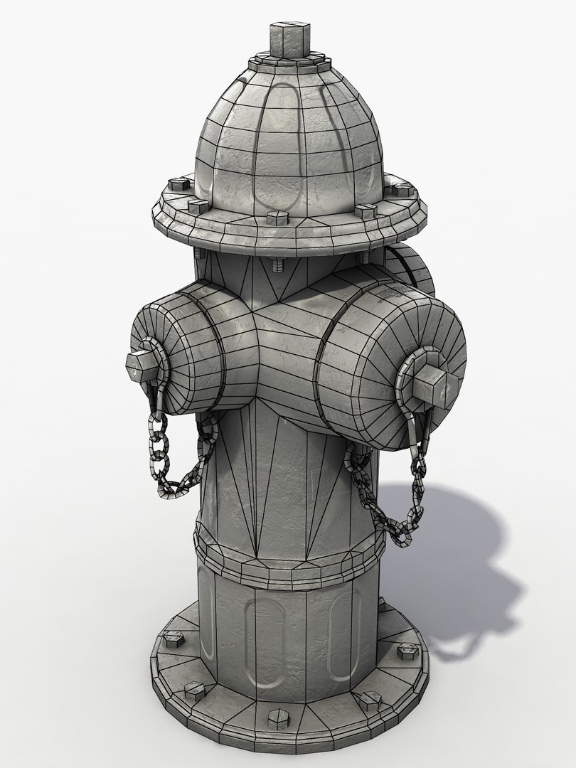 3d Model Hydrant