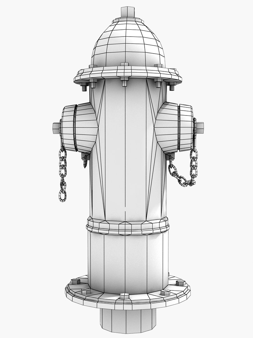 3d Model Hydrant