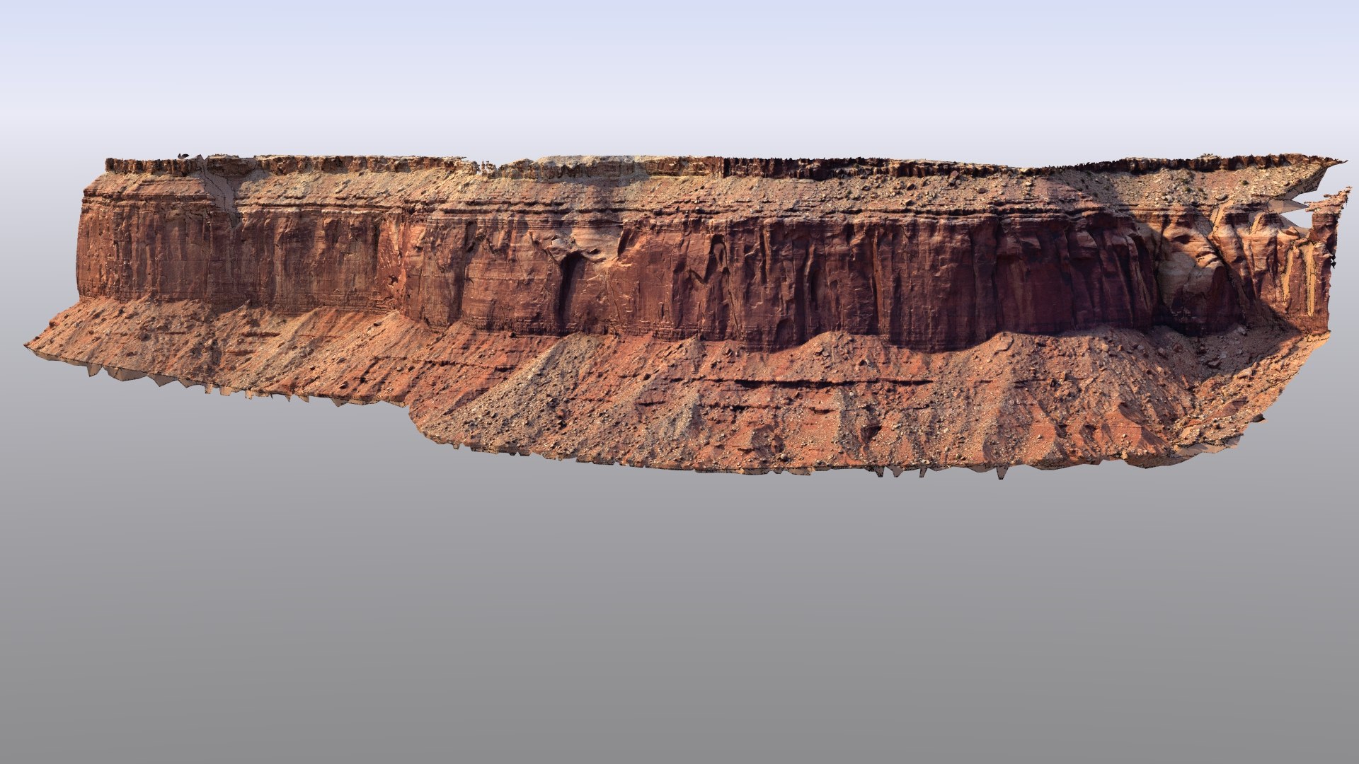 Monument Valley Mesa Cliff 3D - TurboSquid 2034861