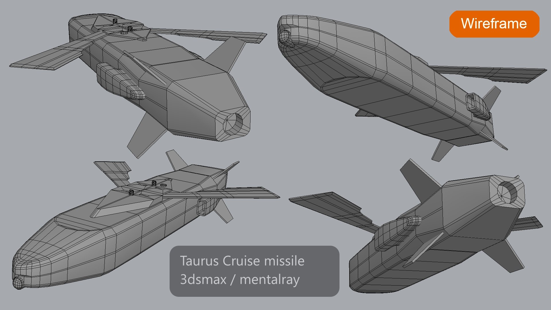 Taurus Cruise Missile 3D - TurboSquid 2209563