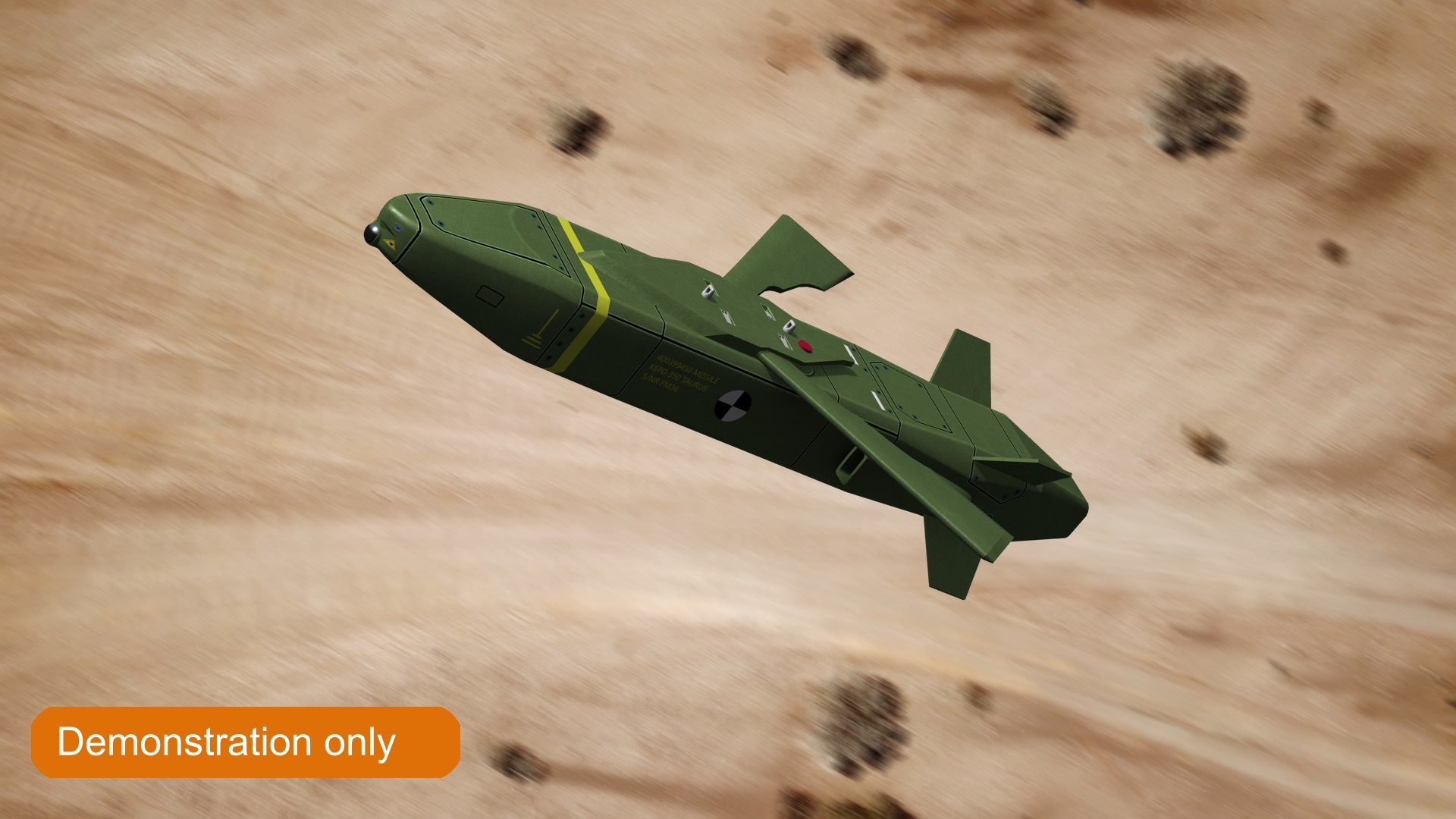 Taurus Cruise Missile 3D - TurboSquid 2209563