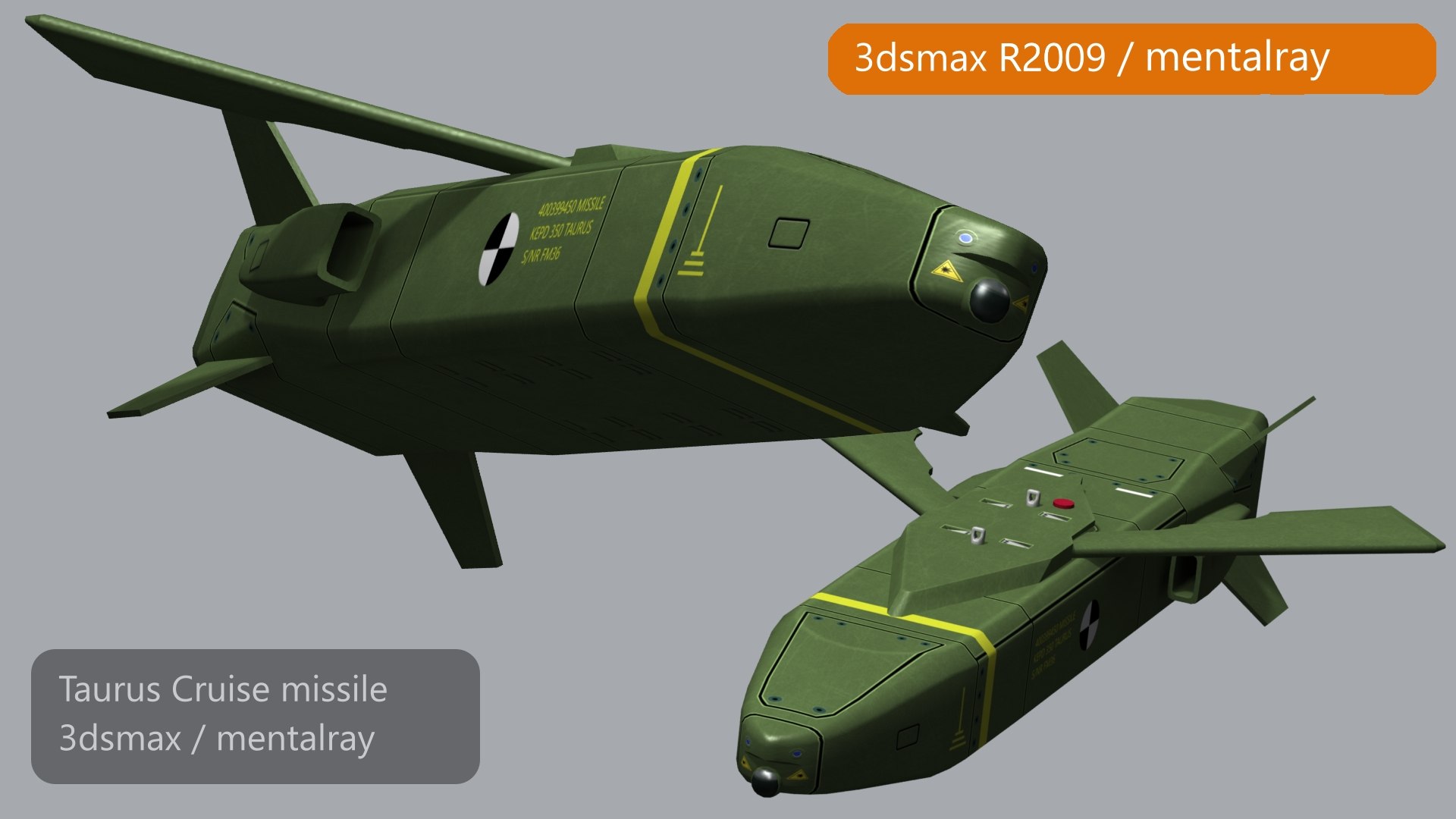 Taurus Cruise Missile 3D - TurboSquid 2209563