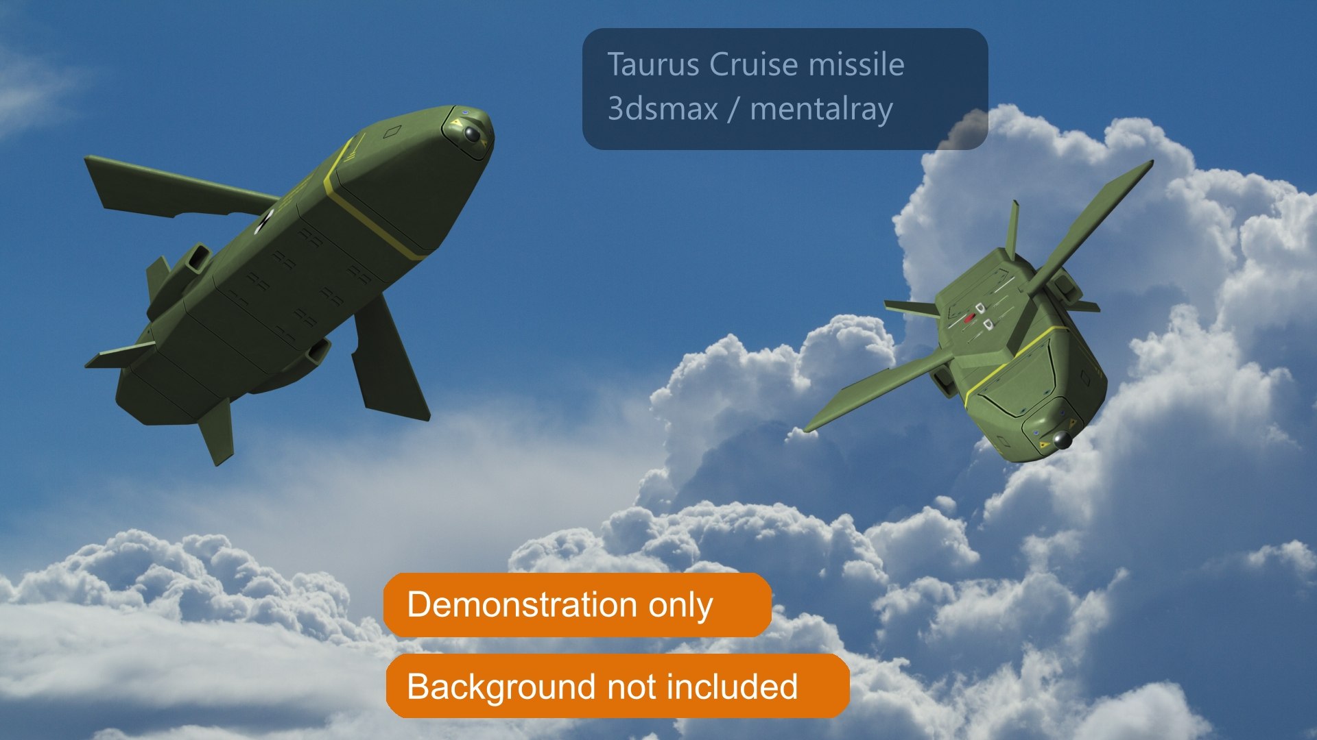 Taurus Cruise Missile 3D - TurboSquid 2209563