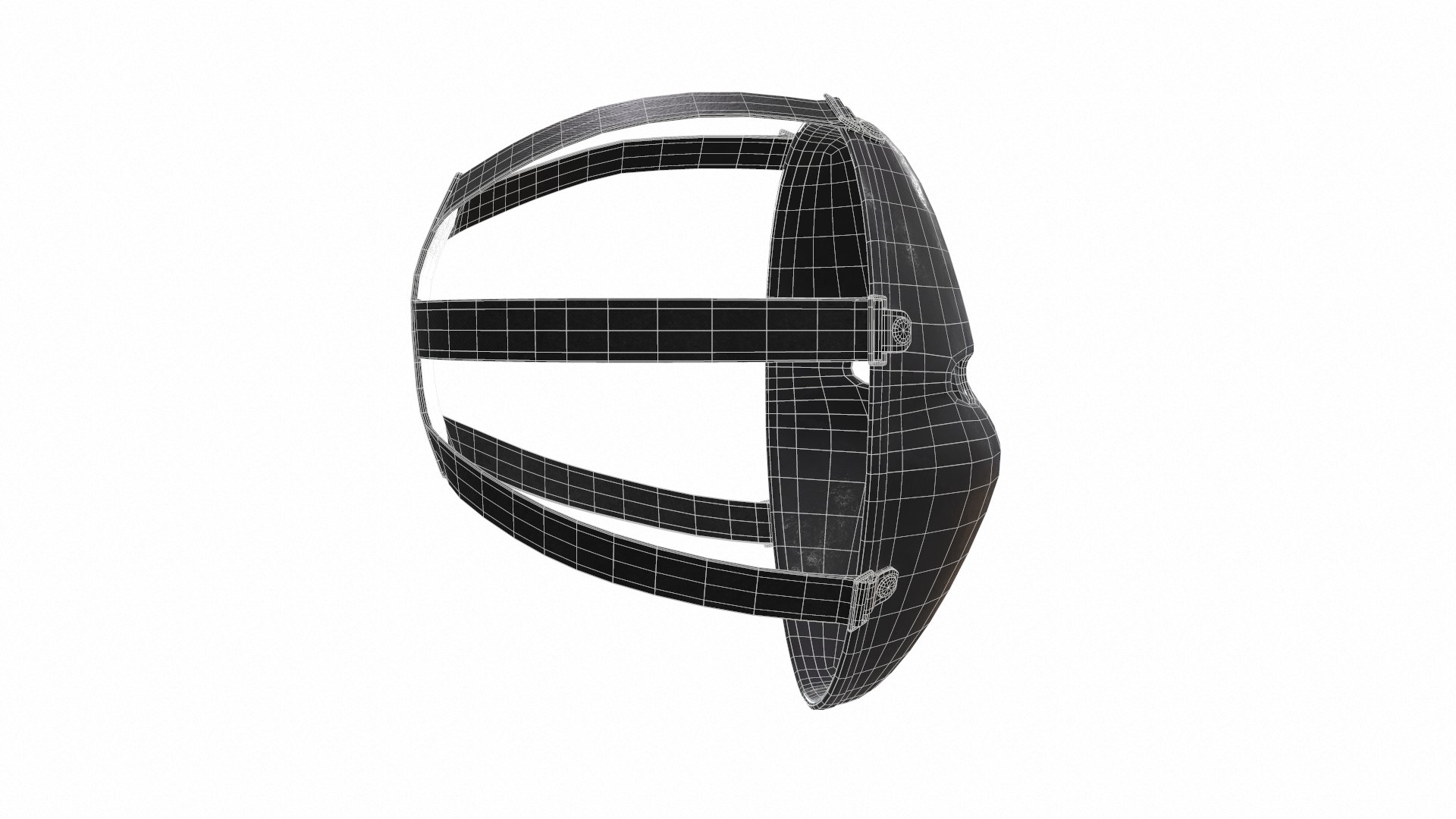 Face Ballistic Mask 3D Model - TurboSquid 1420898