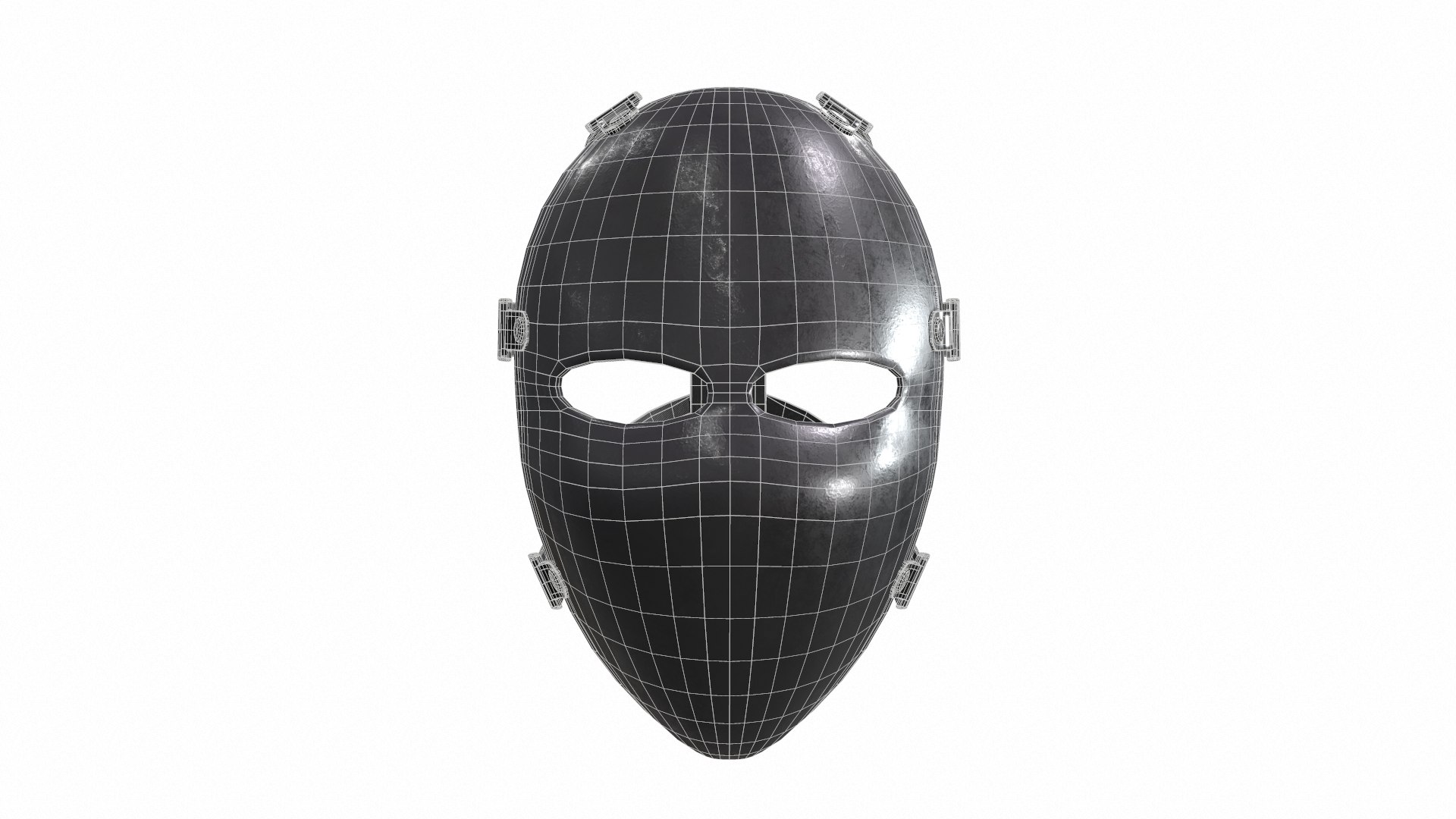 Face Ballistic Mask 3D Model - TurboSquid 1420898