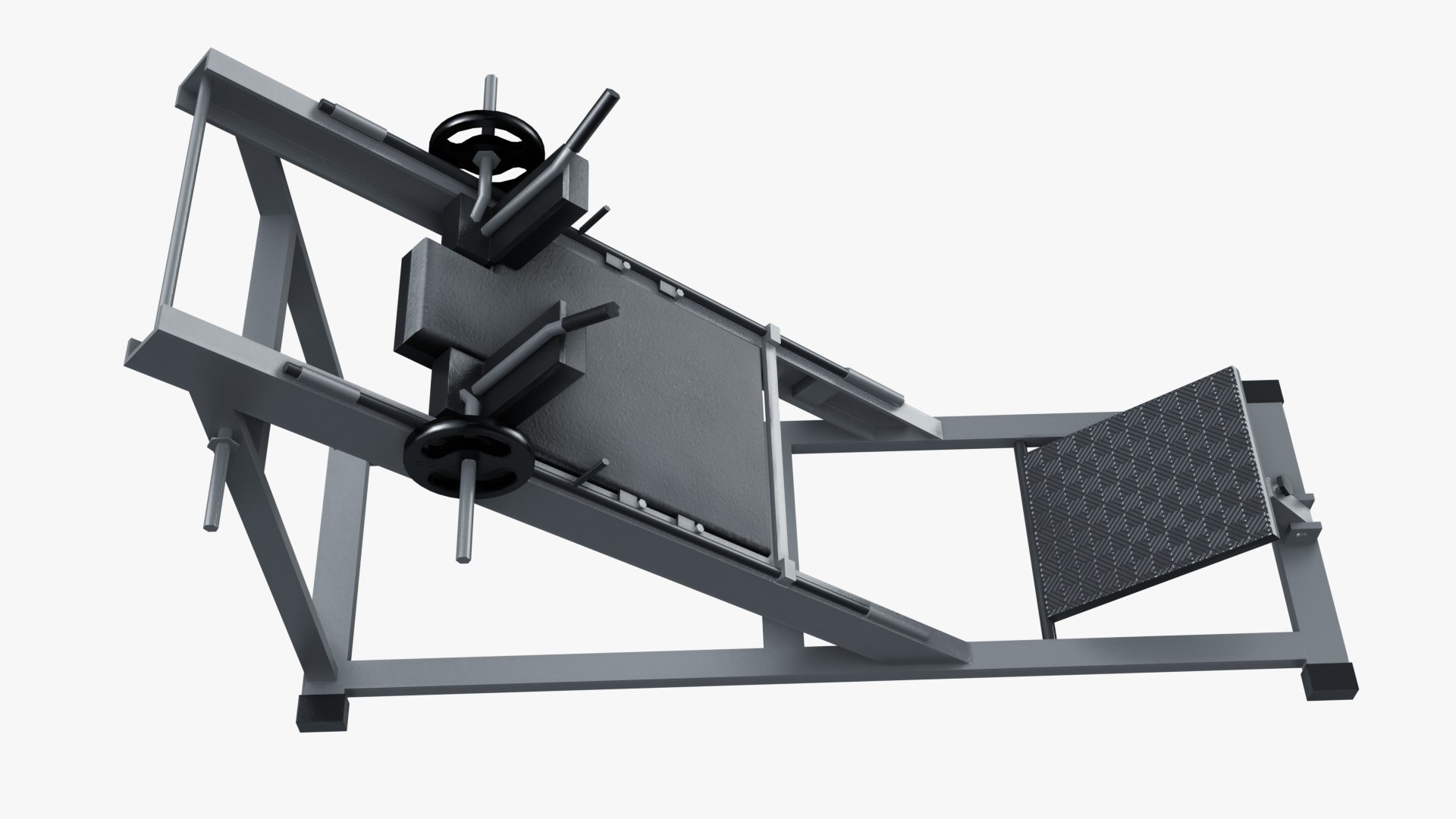 Hack Squat Machine 3D - TurboSquid 1819108
