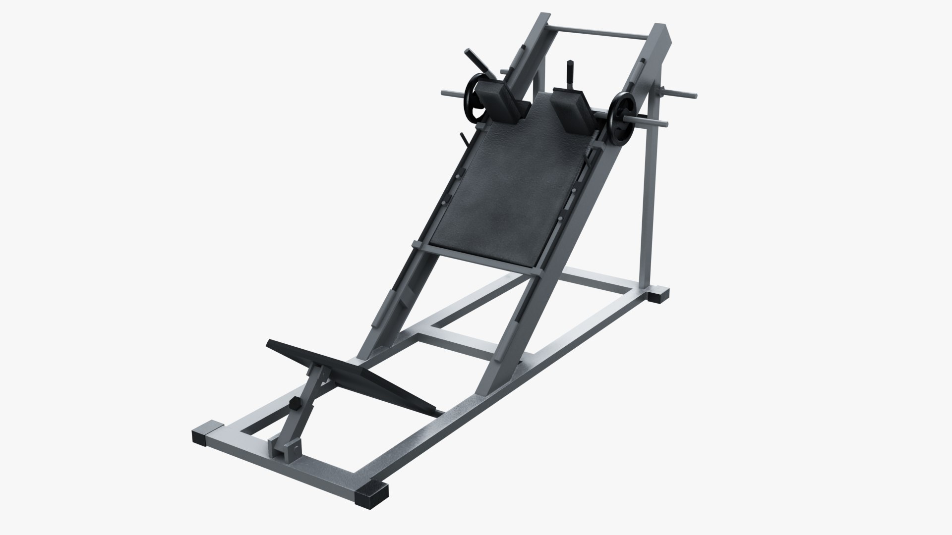 Hack Squat Machine 3D - TurboSquid 1819108