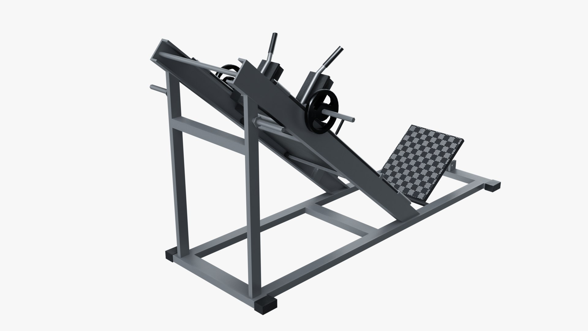 Hack Squat Machine 3D - TurboSquid 1819108