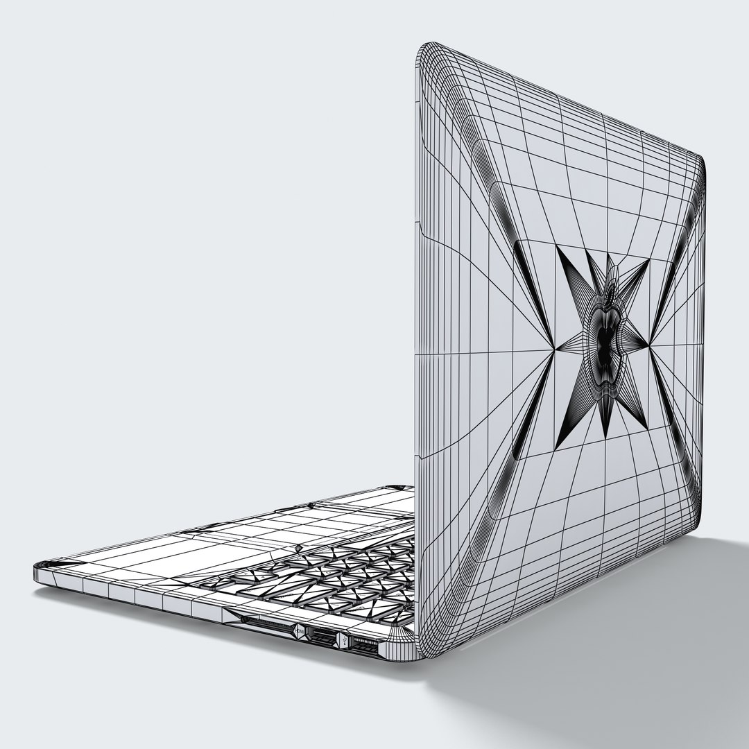 3d Macbook Pro 13 Retina Model