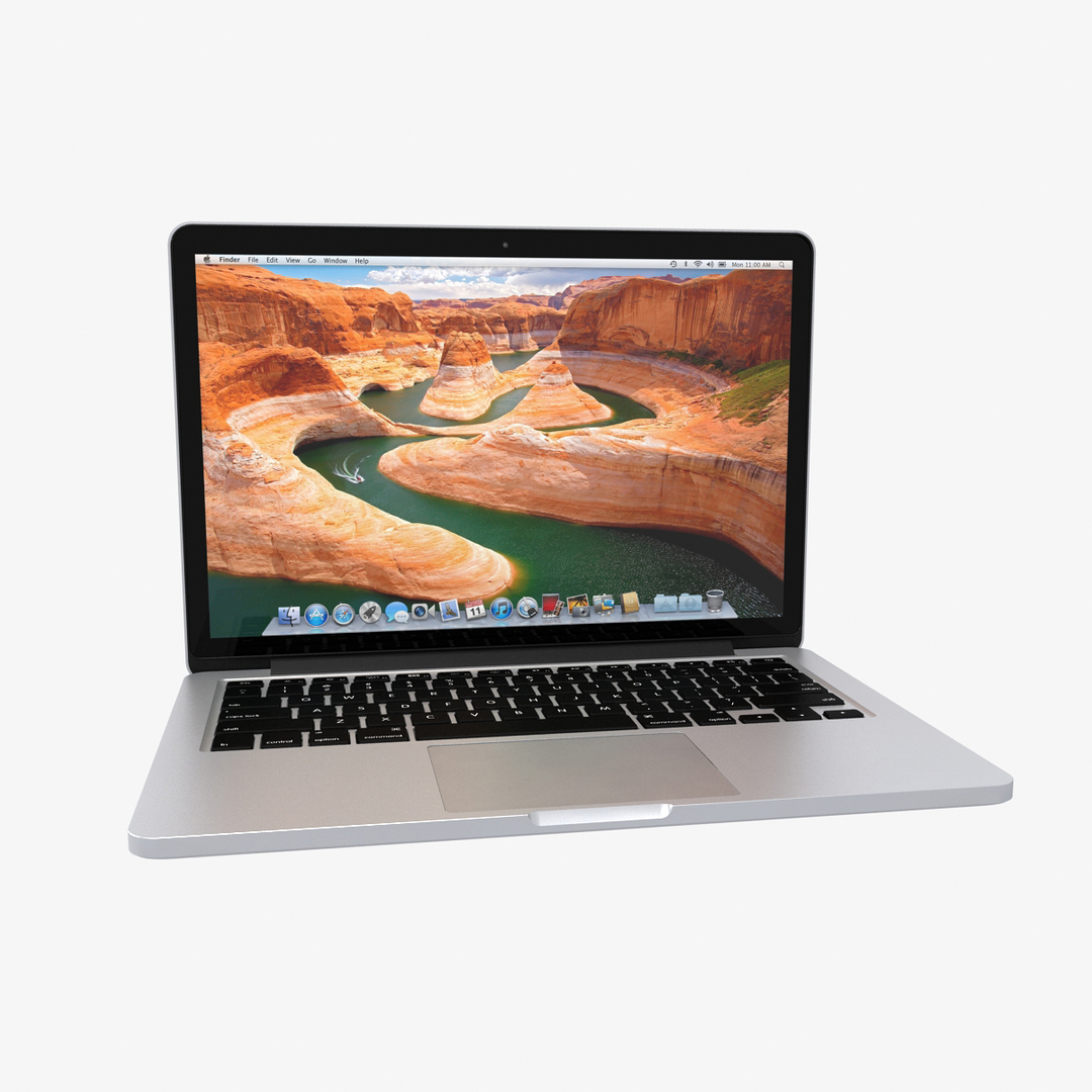 3d Macbook Pro 13 Retina Model