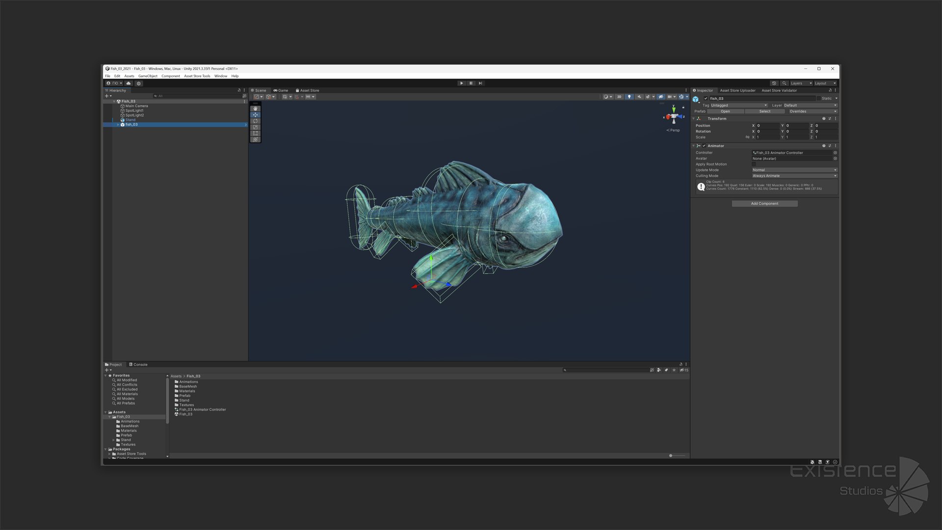 Fantasy Fish 03- Aqua Life - Underwater Creature - 30 3D Model ...