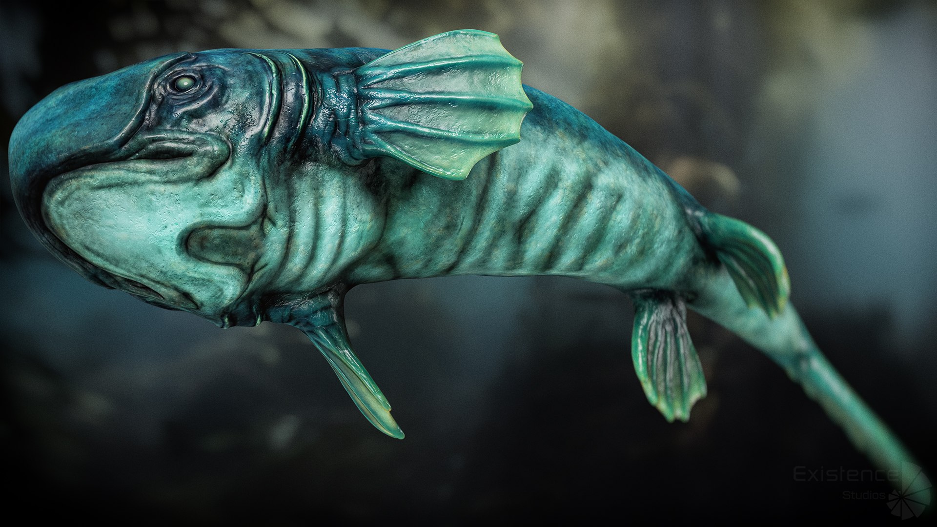 Fantasy Fish 03- Aqua Life - Underwater Creature - 30 3D Model ...