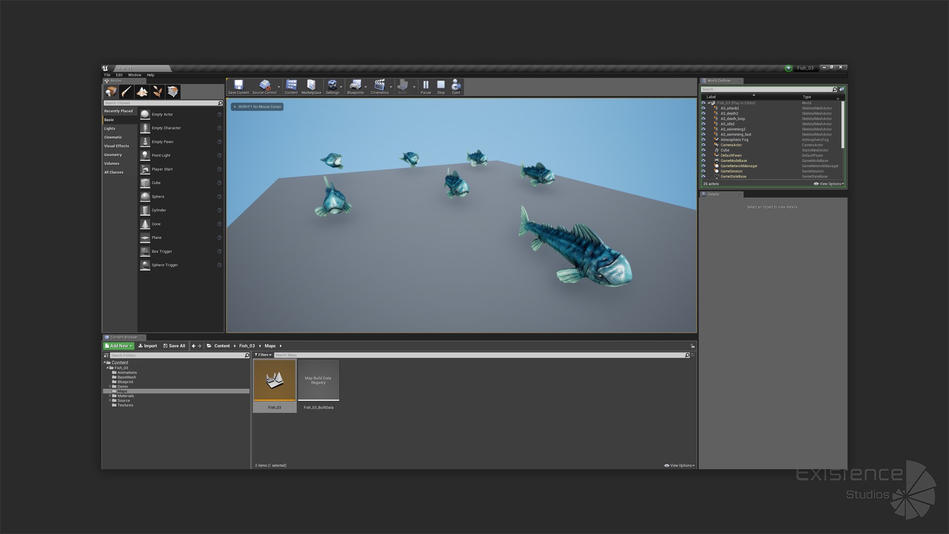Fantasy Fish 03- Aqua Life - Underwater Creature - 30 3D Model ...